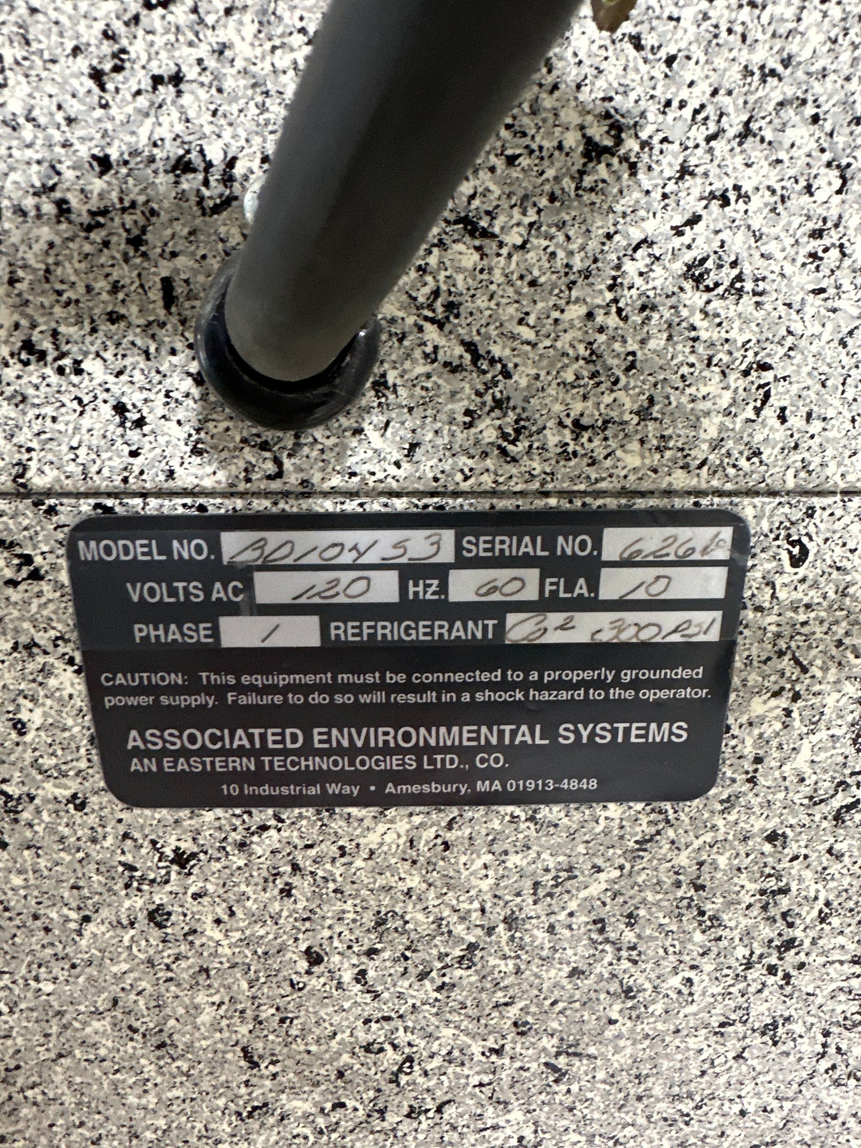 Associated Environmental Systems BD-10453 Temperature Test Chamber Ove ...