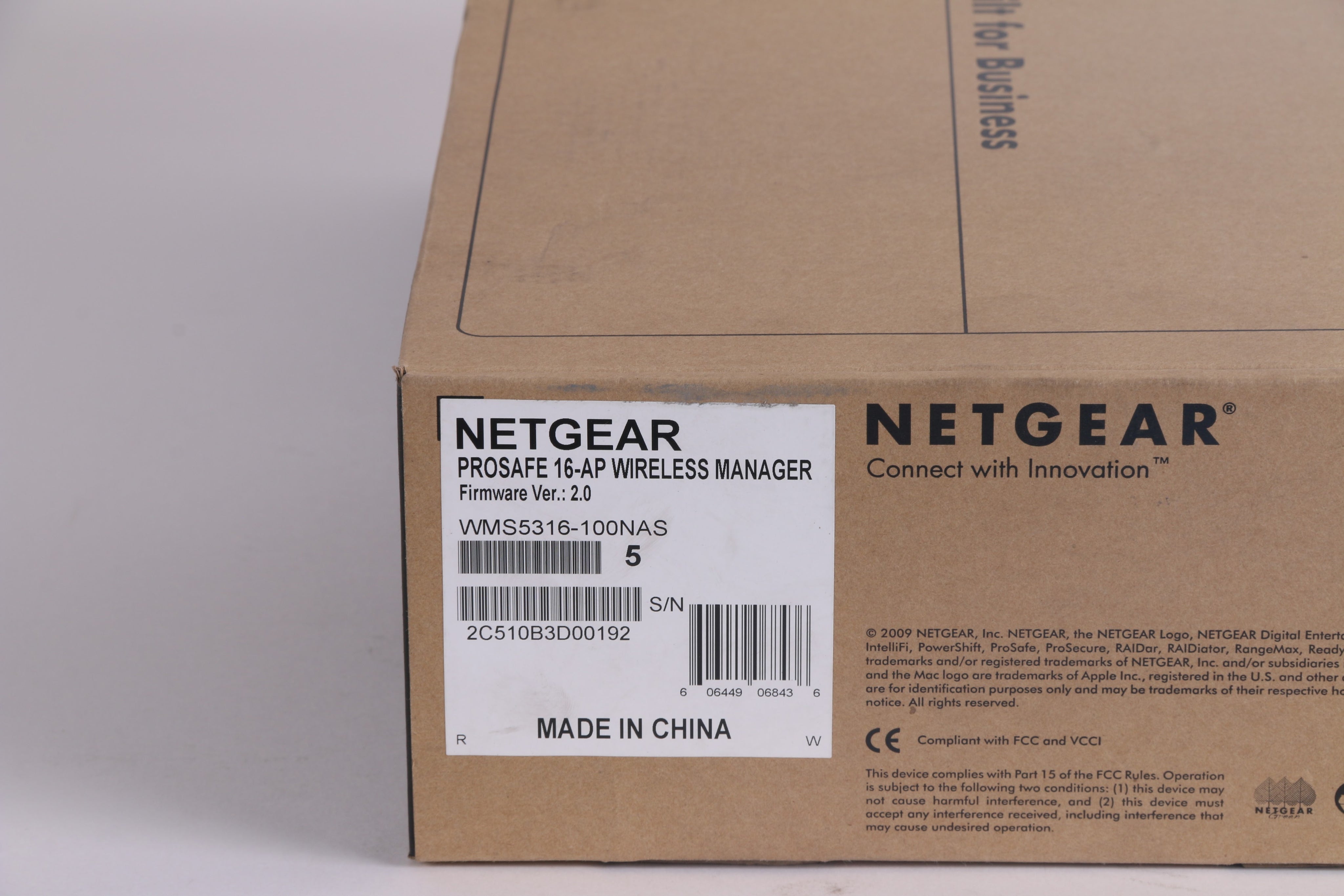 New Netgear WMS5316-100NAS Prosafe 16-AP Wireless Manager / Management ...