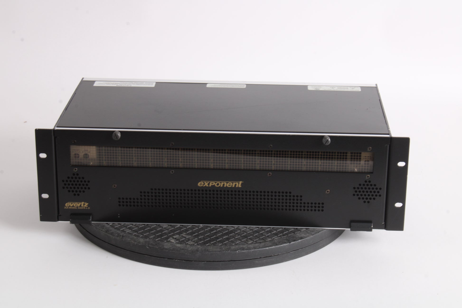 Evertz 500FR-L-D Exponent High Density Distribution Frame W/ 16x 500DA ...