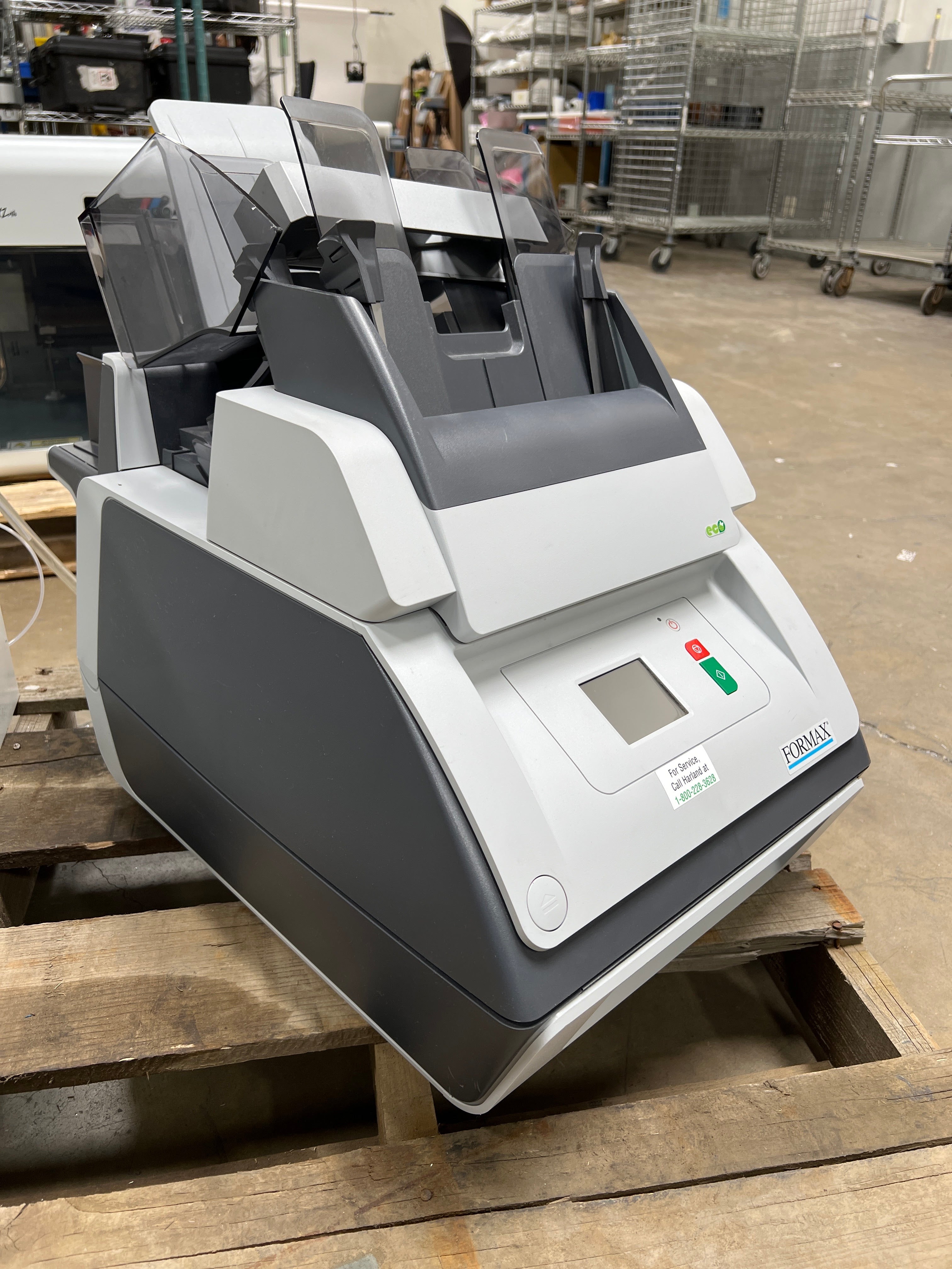 Formax FD6102 LowVolume Inserter with Two Sheet Feeders 4147421E- AS I ...