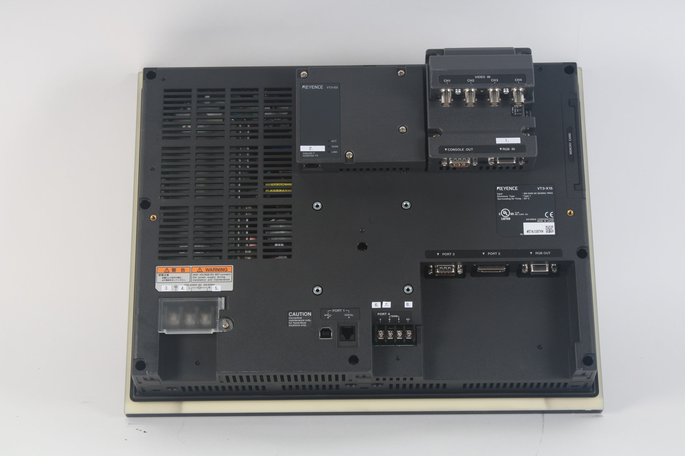 Keyence VT3-X15 Touch Panel Display – NTC Tech