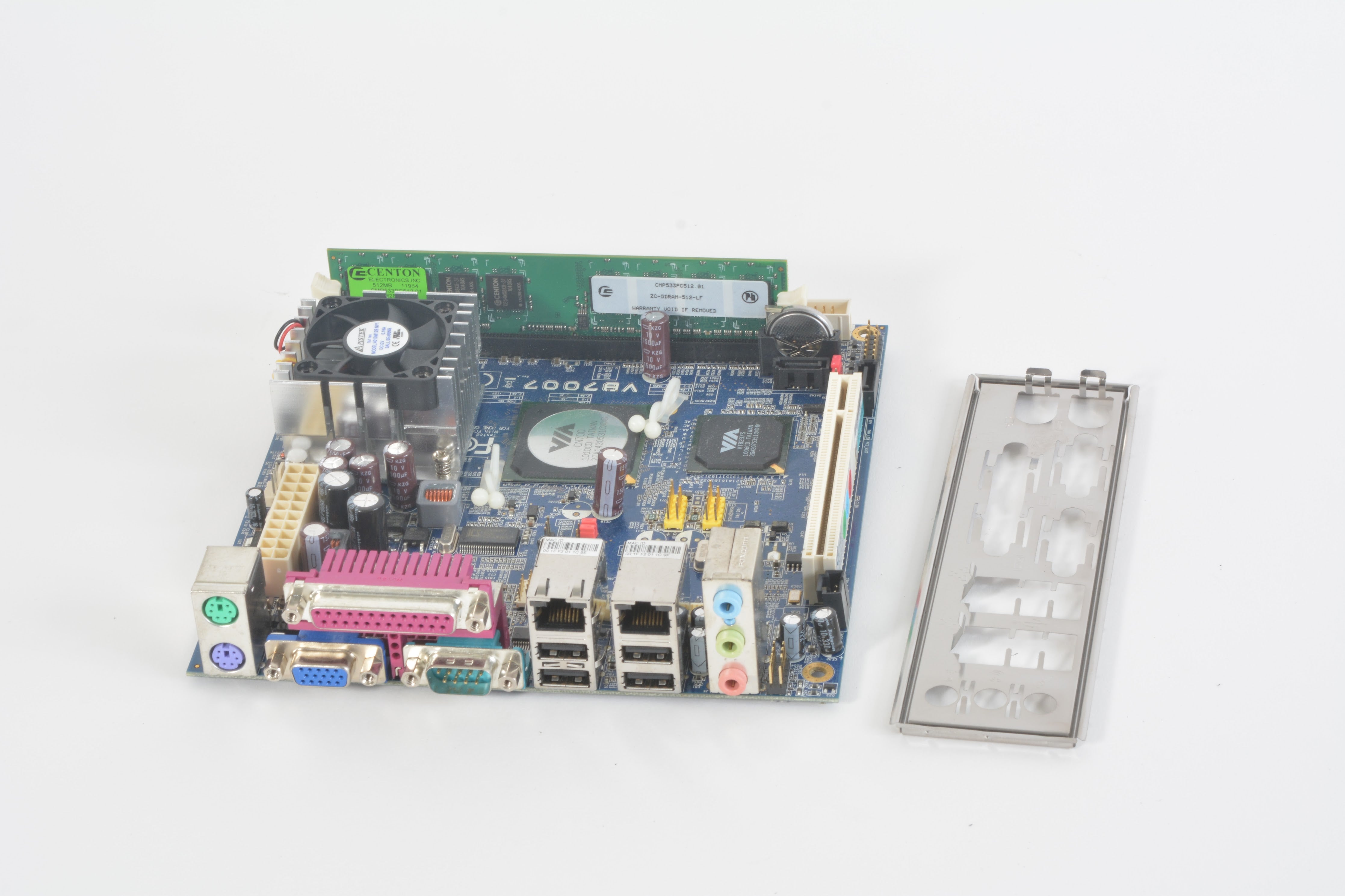 VIA Embedded VB7007-16 SBC Mini-ITX C7-D With Fansink 1.6GHz – NTC Tech