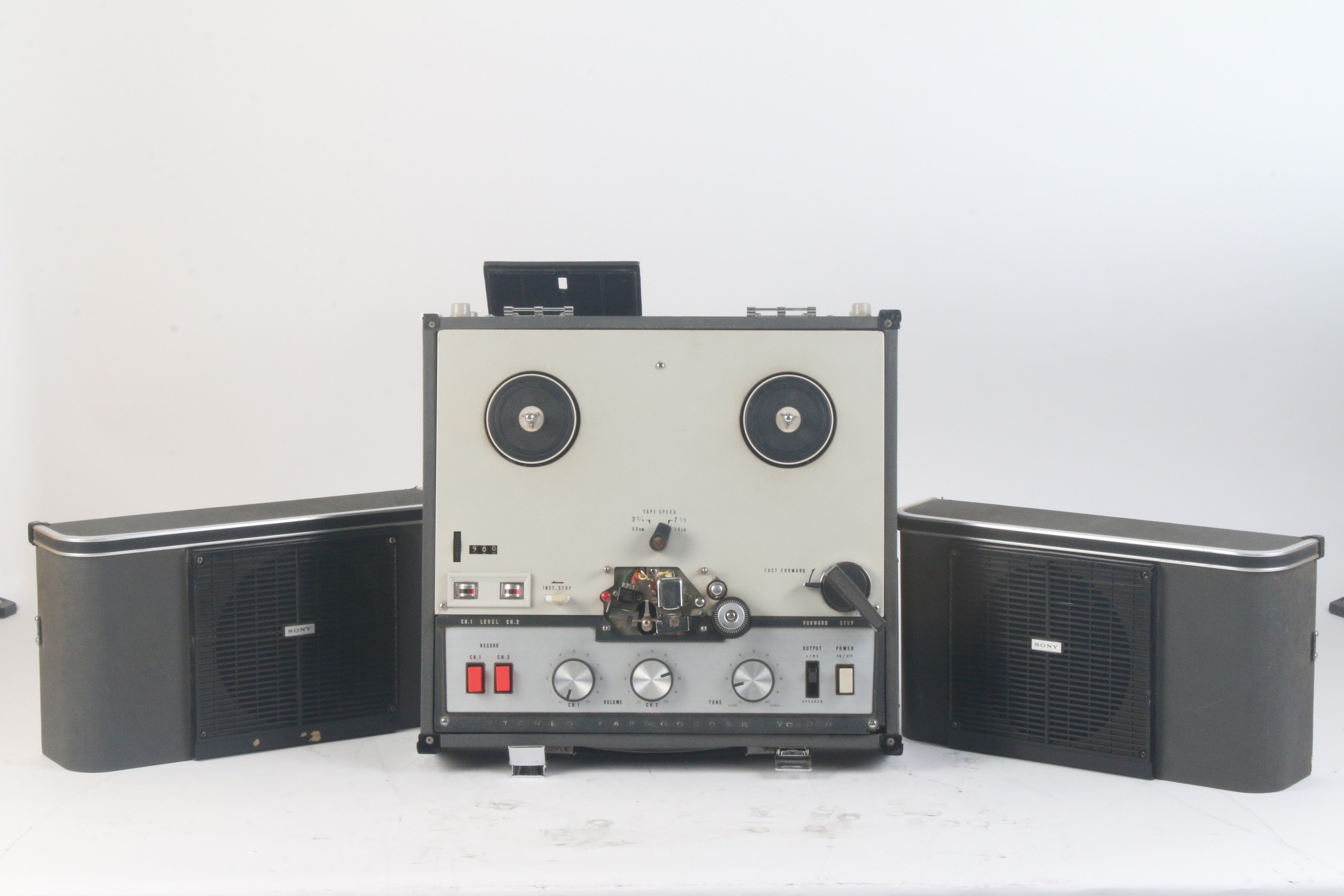 Sony TC-200 Vintage Stereo Reel to Reel Tape Recorder - AS IS Parts or ...