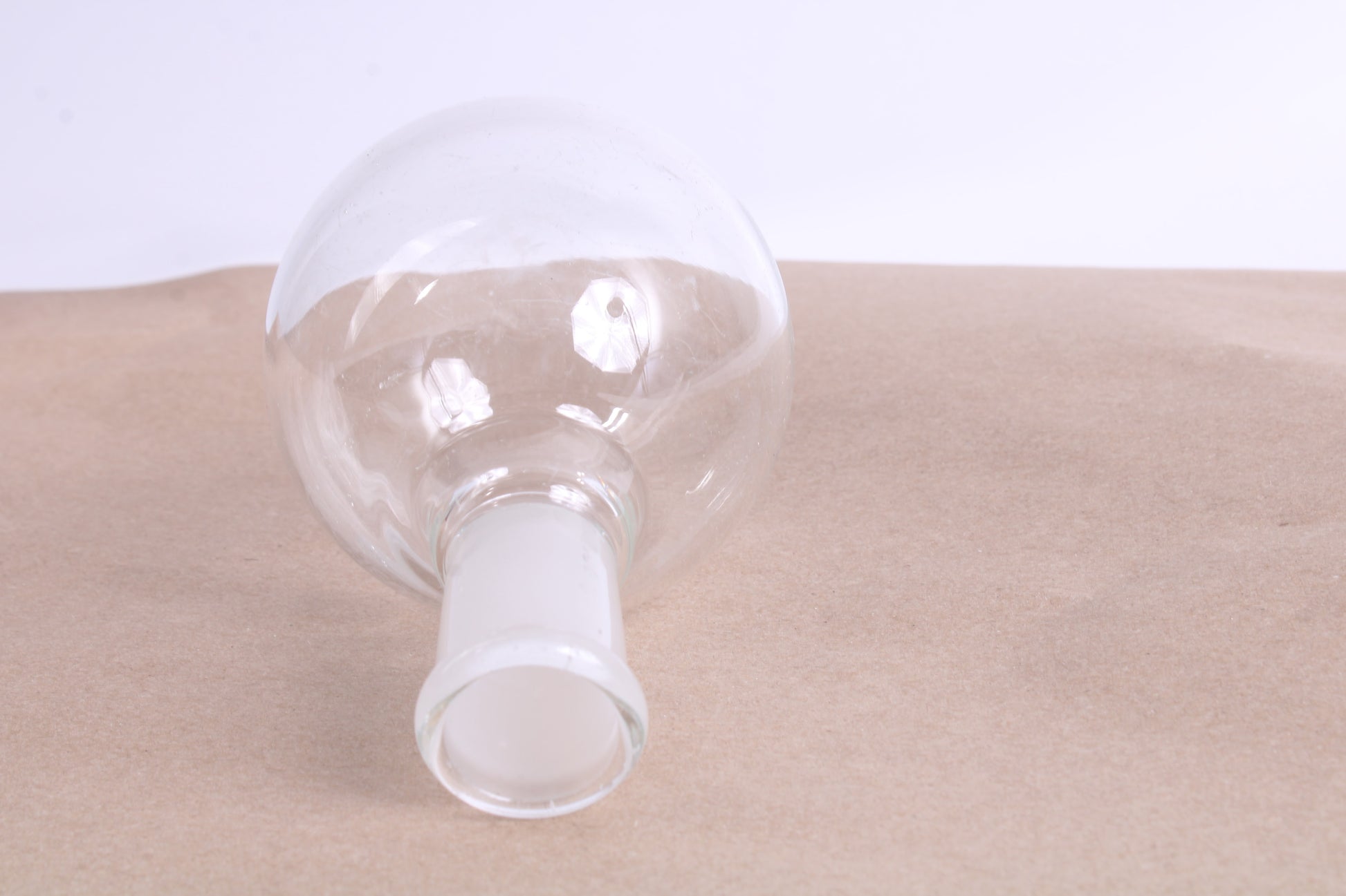Chemglass 300mL Single Neck RBF Round Bottom Flask, 24/40 Outer Joint ...