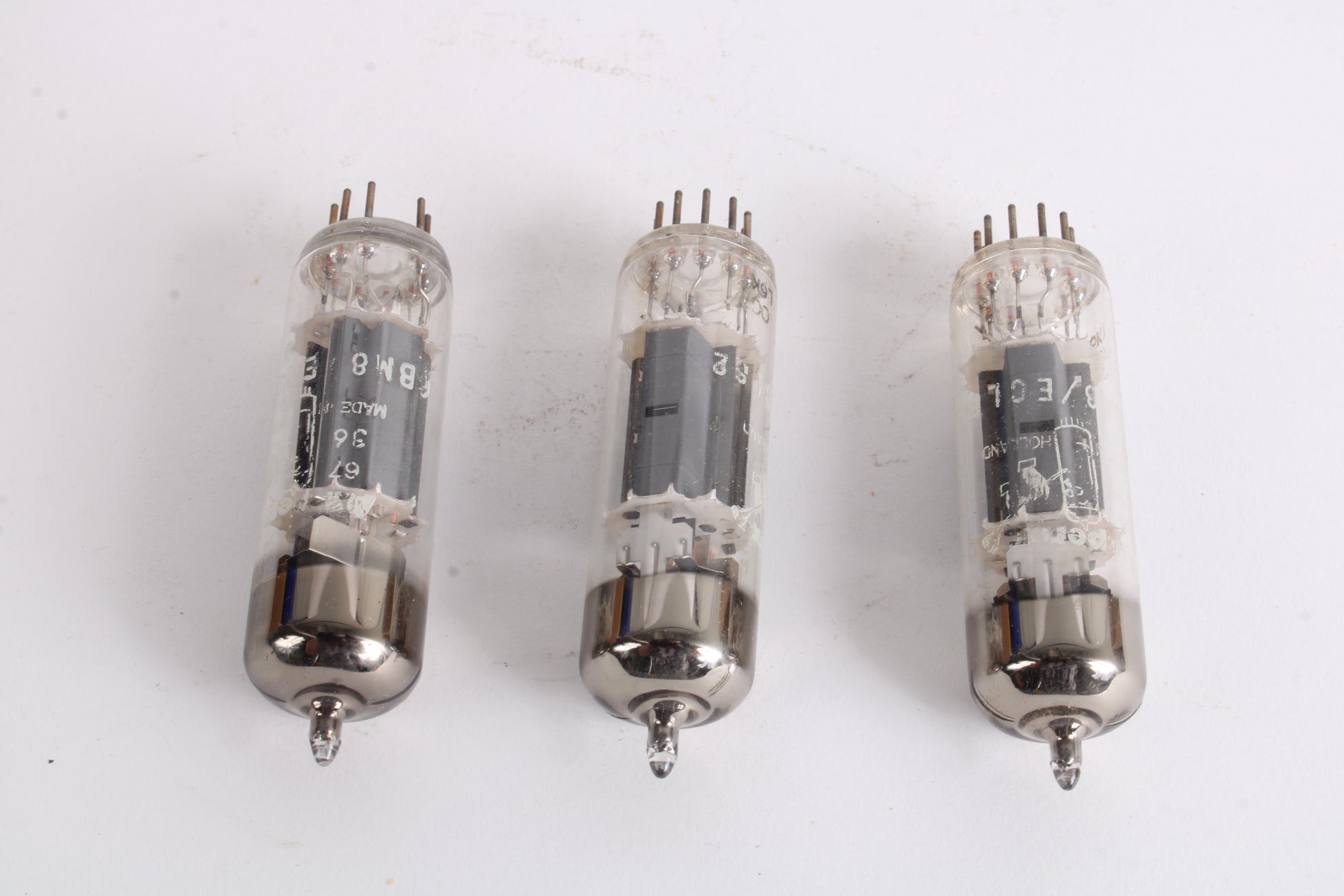 Amperex ECL82 6BM8 Tubes Set of 3 - AS IS – NTC Tech