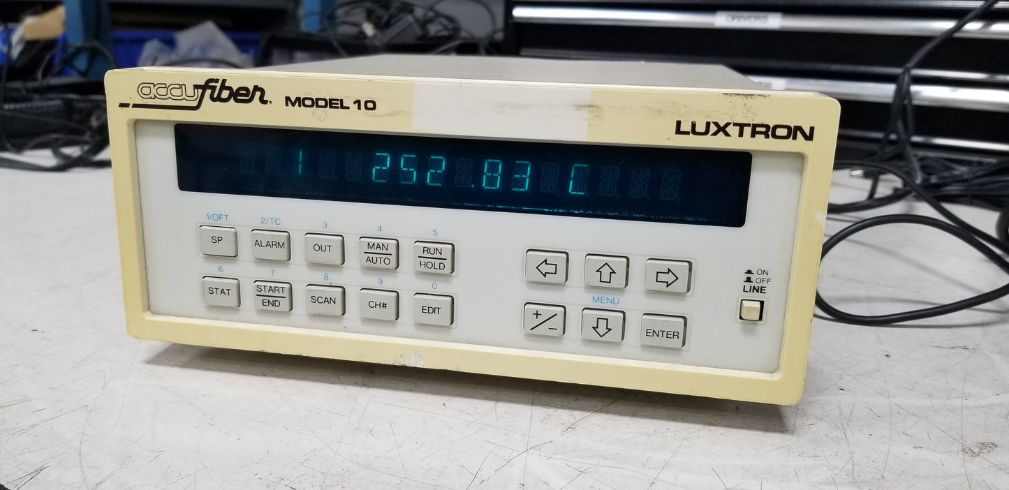 Luxtron Accu Fiber M-10 Model 10 120V Fluoroptic Thermometer – NTC Tech