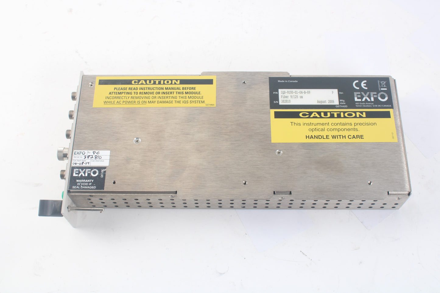 Exfo IQS-9100 Fiber 9/125um Optical Switch IQS-9100-01-04-B-89 – NTC Tech