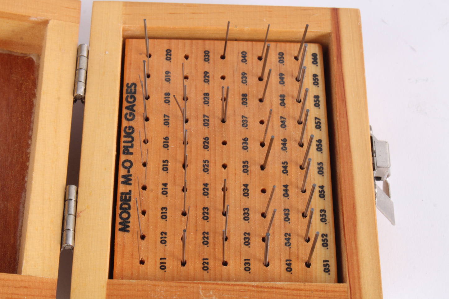 Meyer Gage Makers Model M-O .011/.060 Minus Plug Gauge Set - Incomplet ...