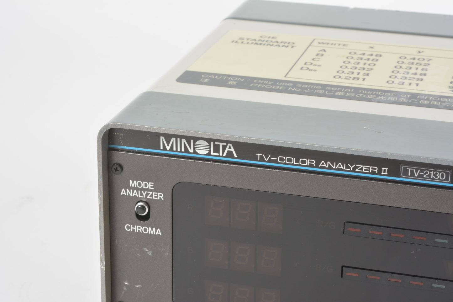 Minolta TV-2130 TV-Color Analyzer II – NTC Tech