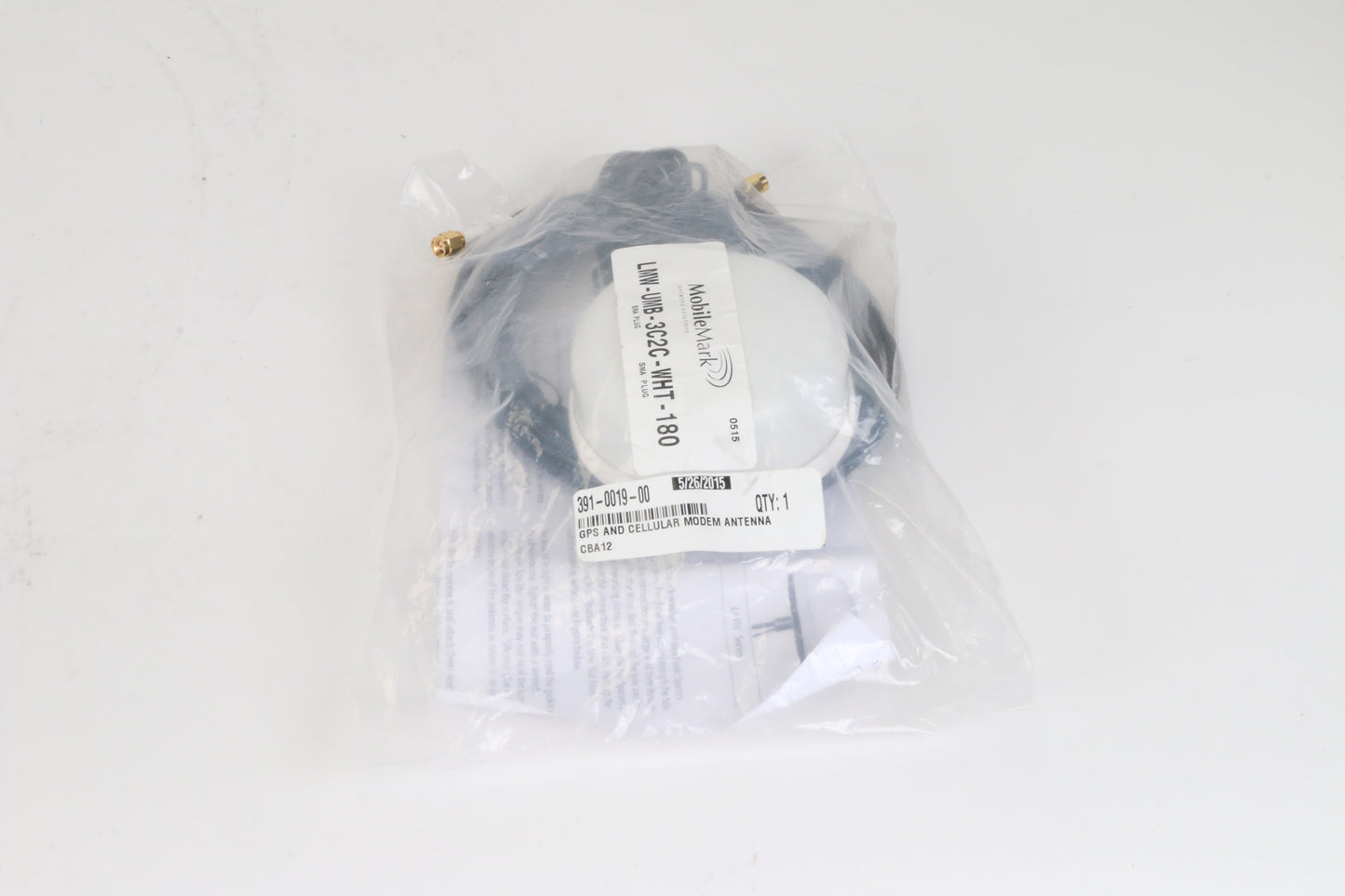 MobileMark LMW-UMB-3C2C-WHT-180 GPS and Cellular Modem Antenna – NTC Tech
