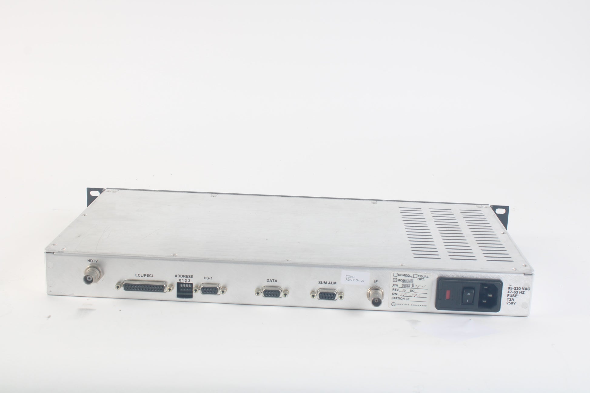 Adaptive Broadband QM2 Modulator - Power Button Issues – NTC Tech
