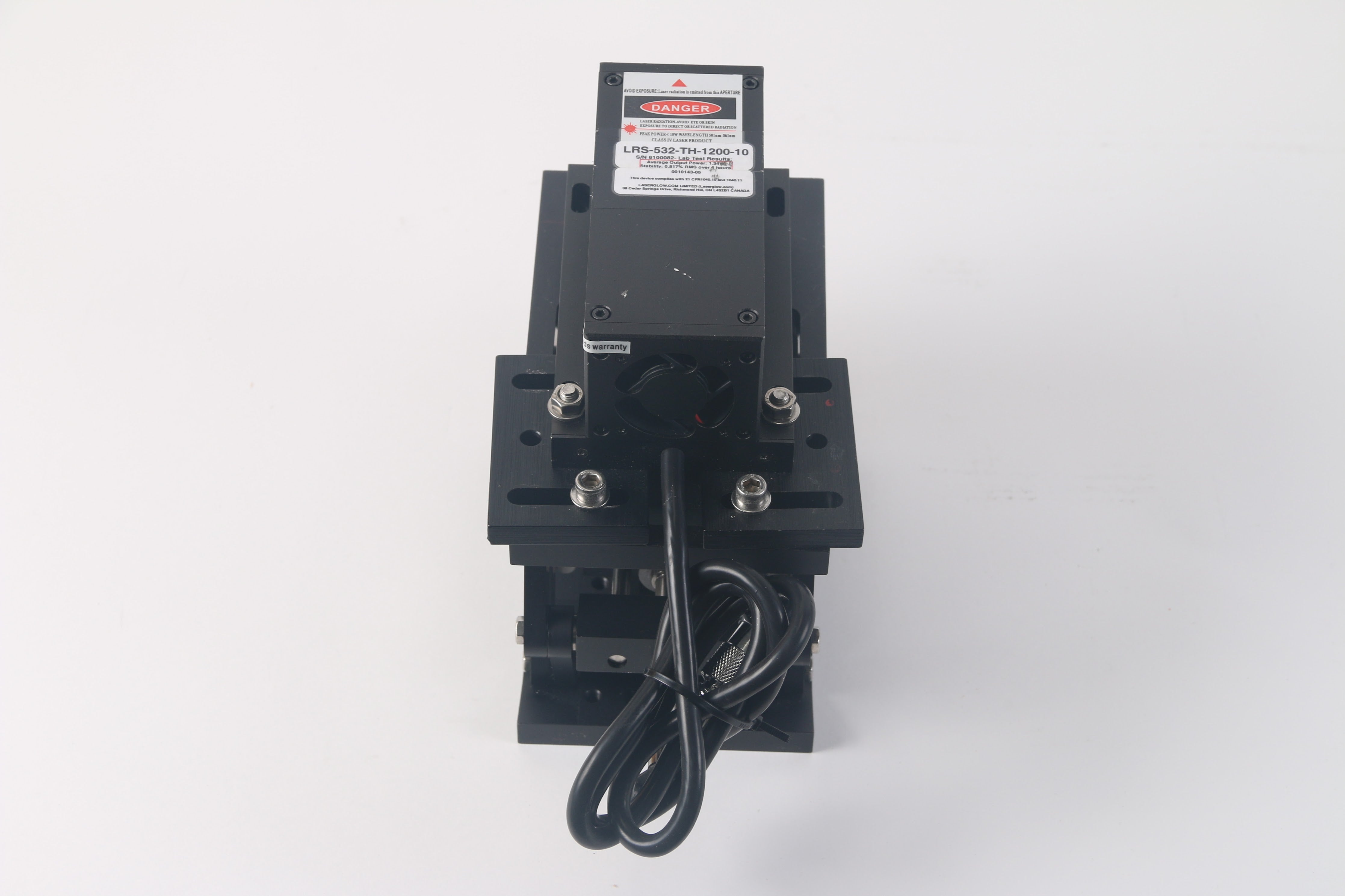 Laserglow LRS-532-TH-1200-10 Laser – NTC Tech