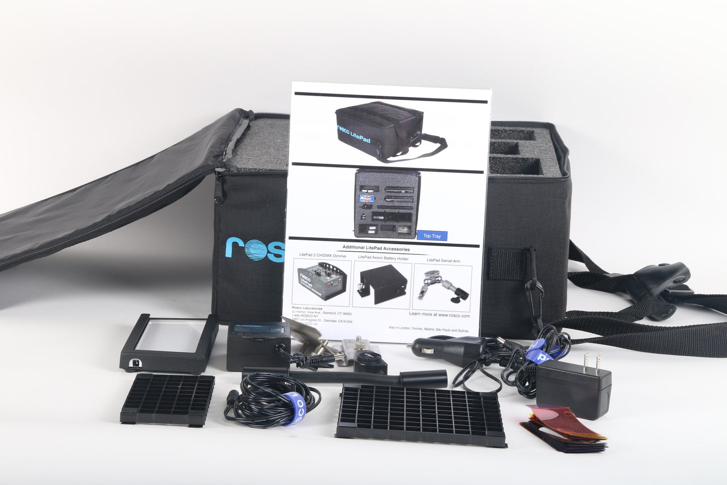 Rosco Still Photo Lite Kit AX (Daylight) Ideal for Tabletop Use, Ships ...