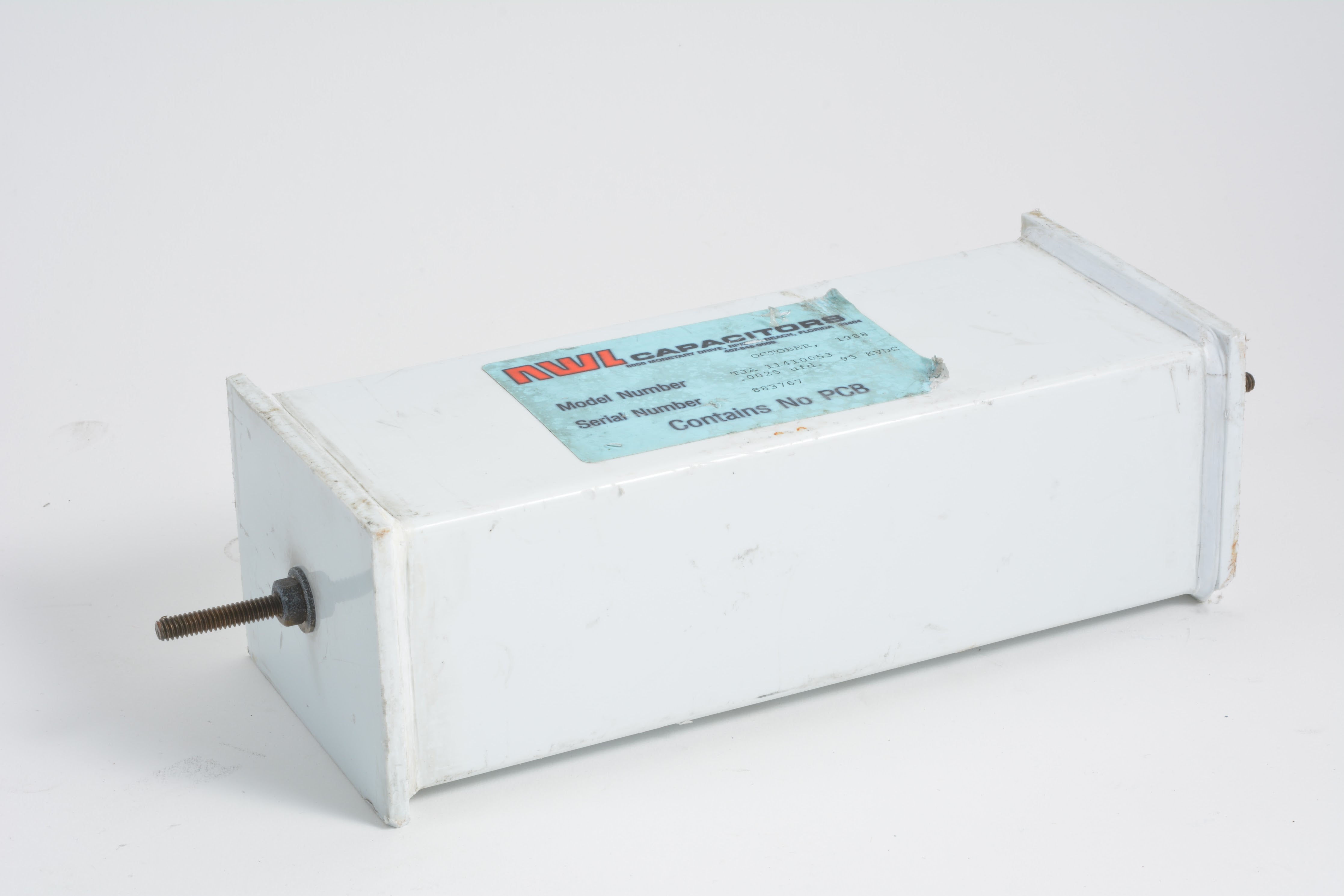 NWL Capacitors TJC .0025 ufd 95 KVDC Capacitor - TJA 11410053 – NTC Tech