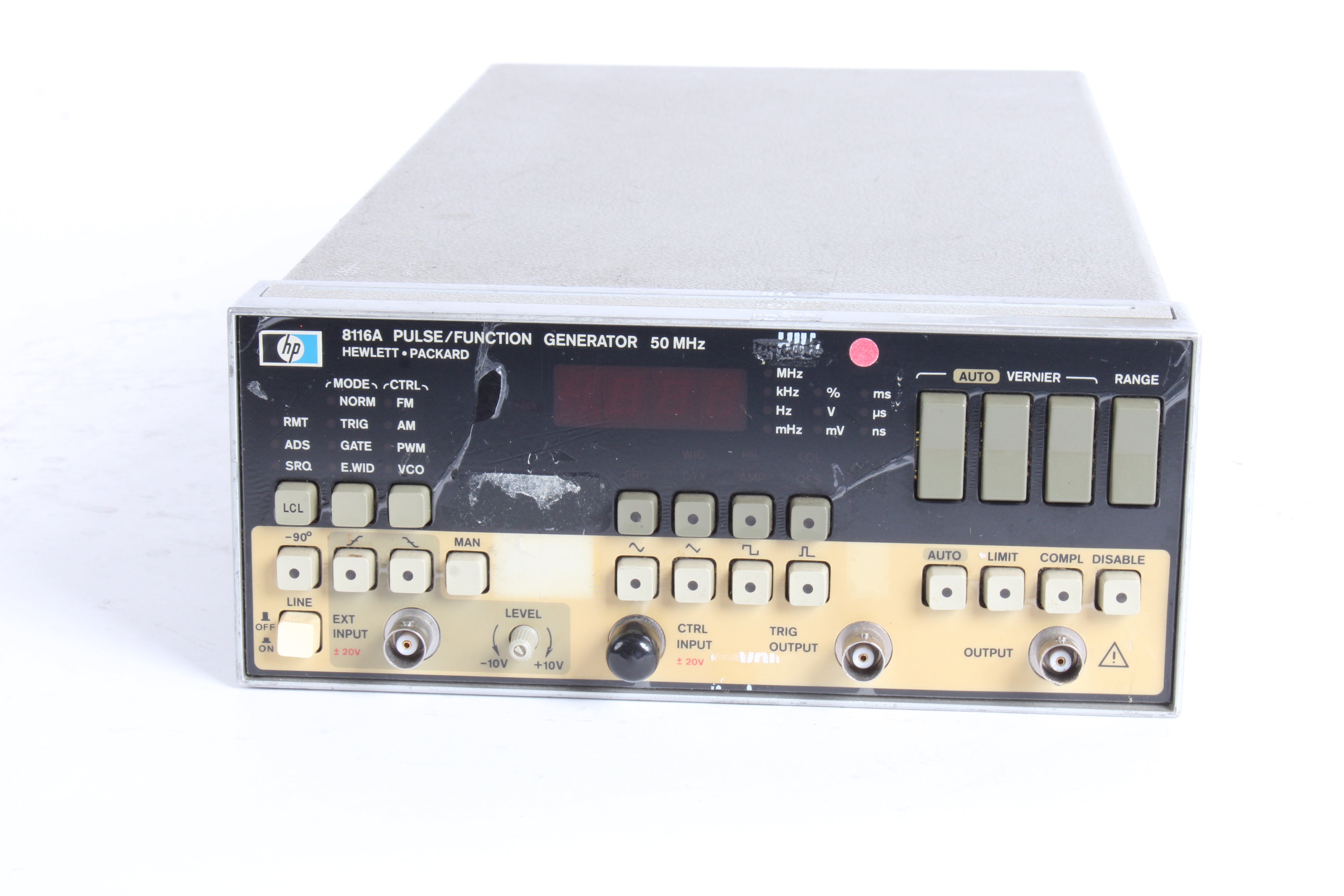 HP / Keysight / Agilent 8116A Pulse / Function Generator - Error 51 ...