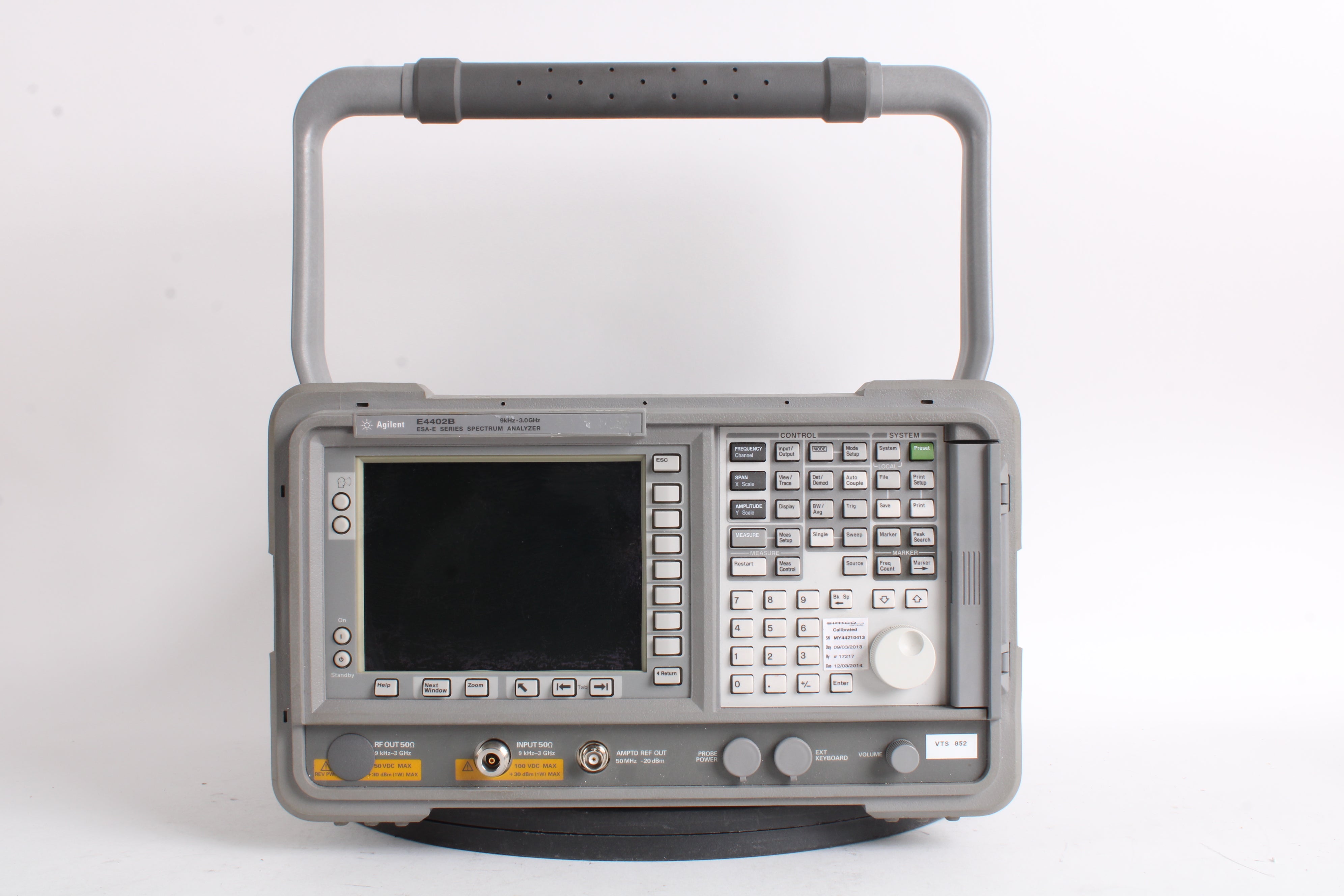 Agilent E4402B ESA-E Spectrum Analyzer 9 kHz to 3.0 Ghz W/ Opts 1D6 B7 ...