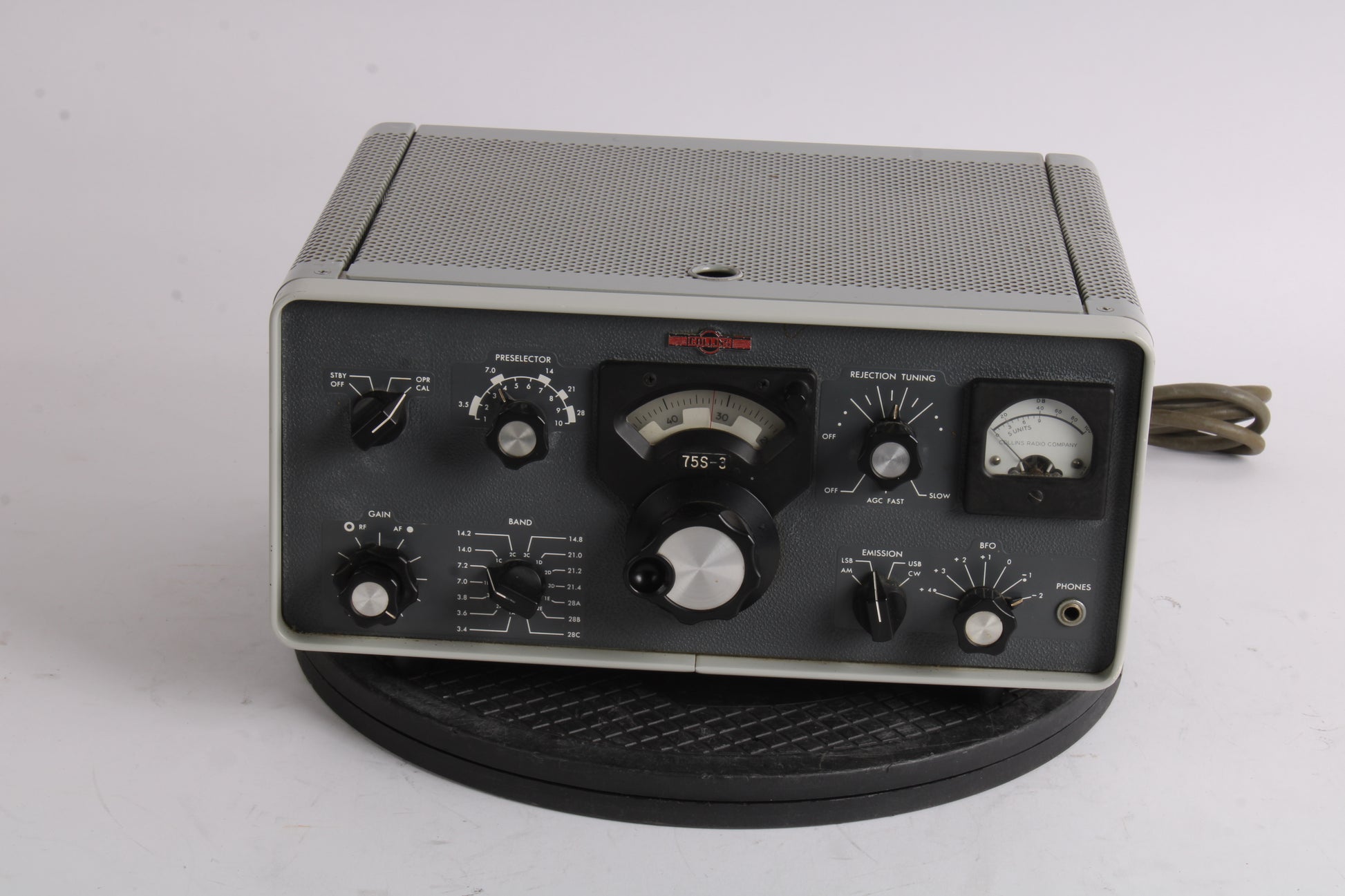 Collins Radio Company 75S-3 HAM Radio Receiver