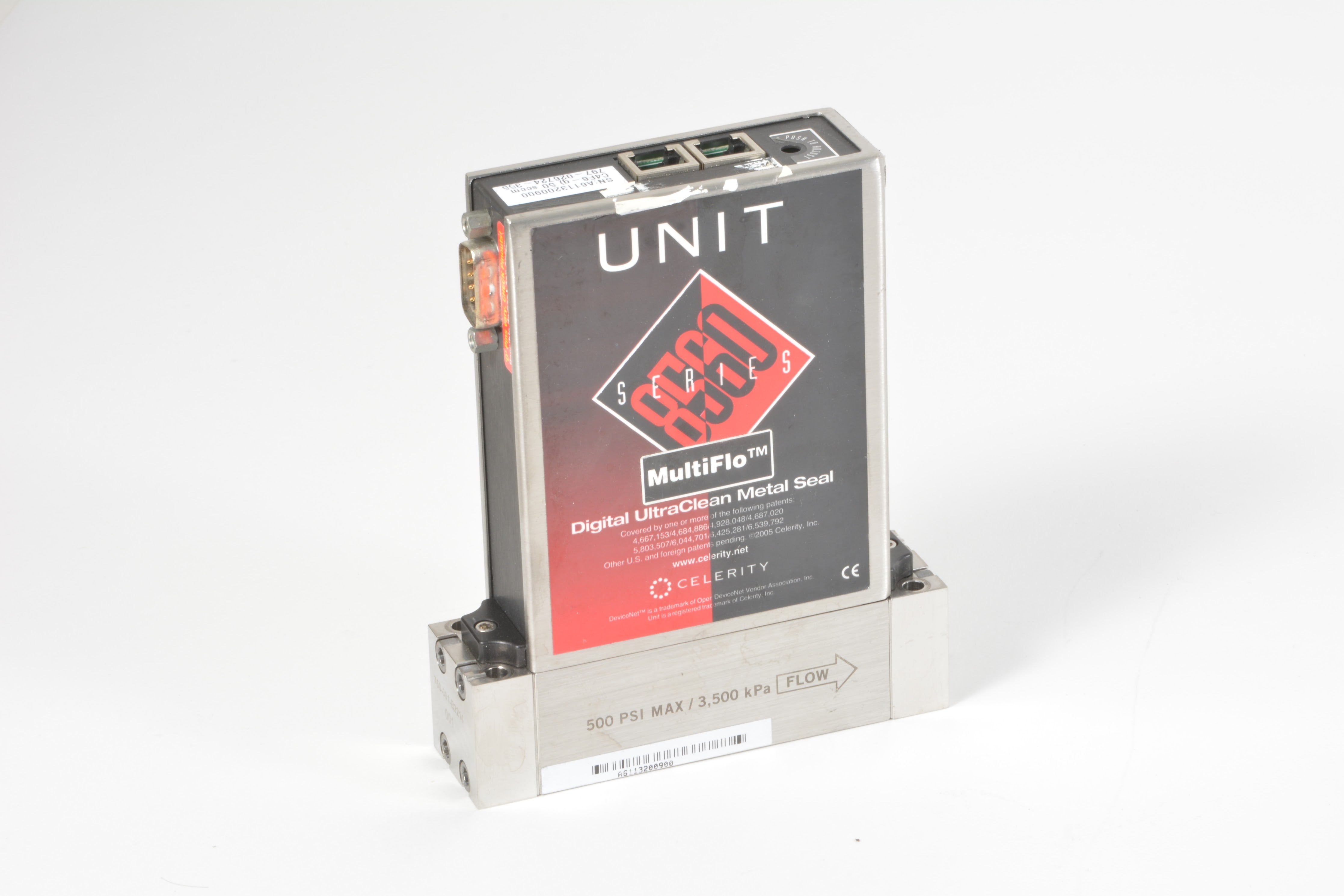 Celerity Unit UFC-8561 MultiFlo C4F6-Q) 50sccm Digital Mass Flow Contr ...