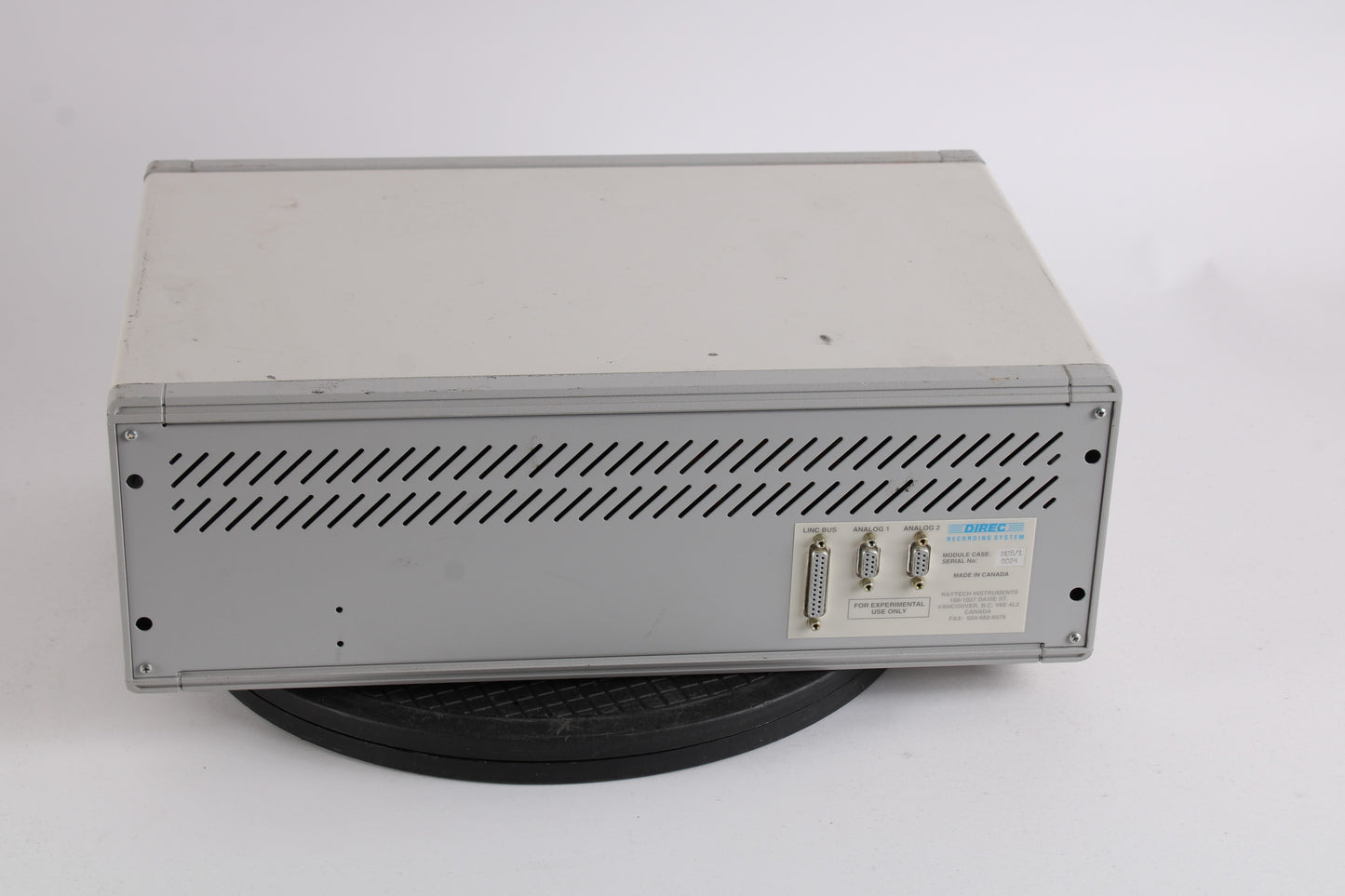 Raytech MC8/I Chassis W/2x AC Bridge Amp 2x DC Bridge Amp Recording Sy ...