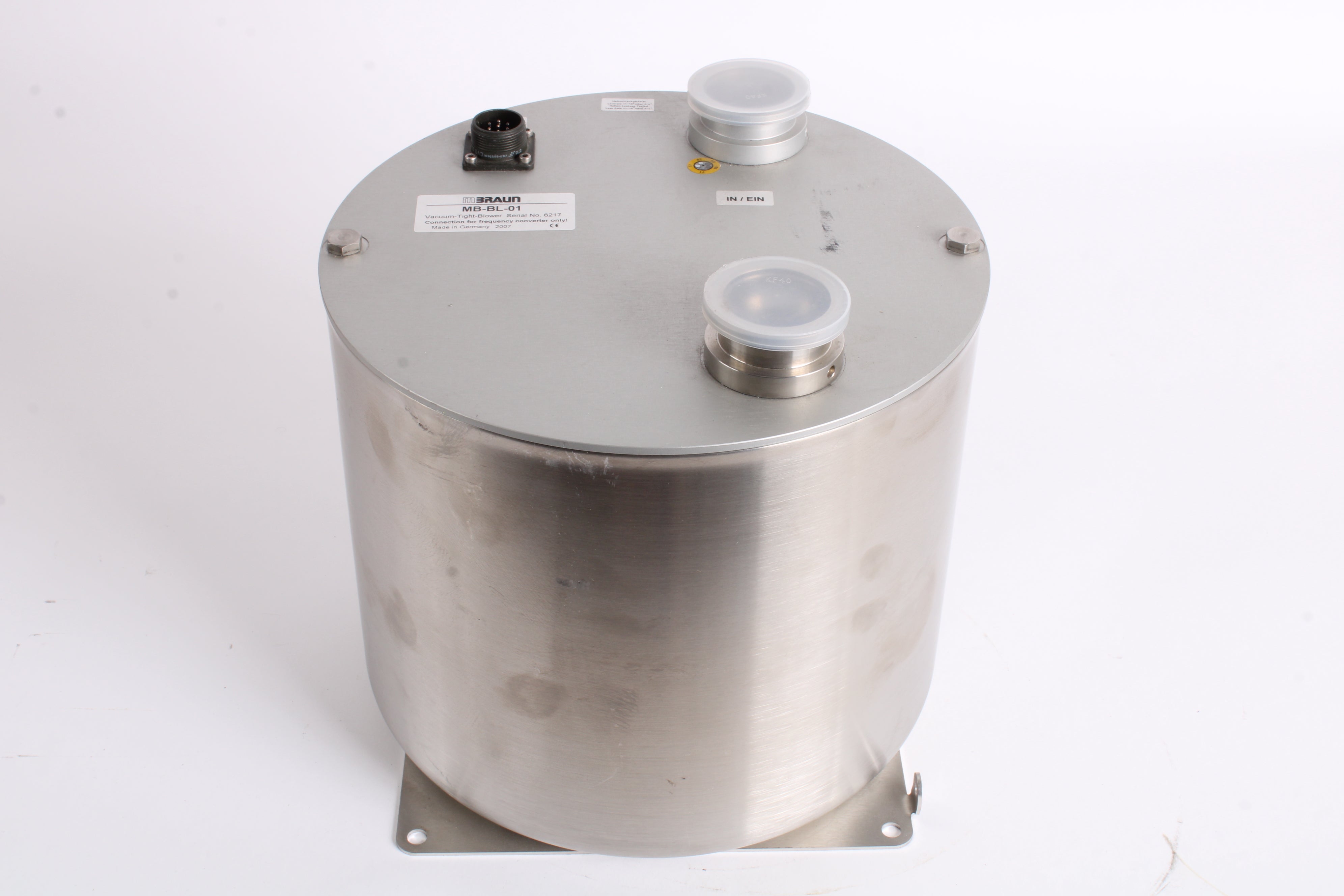 MBraun MB-BL-01 Vacuum Tight Blower Circulation Unit – NTC Tech