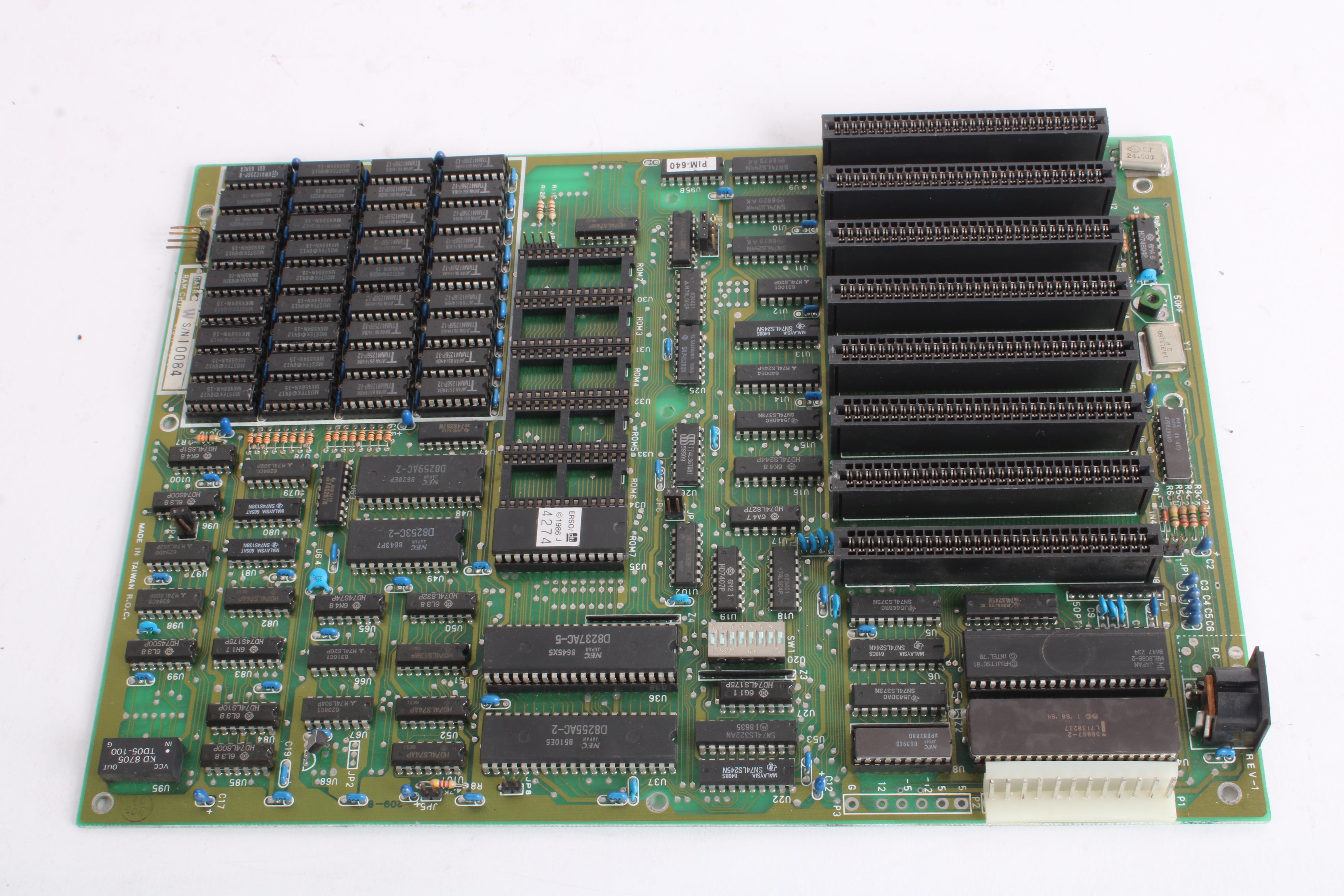 DTK PIM-TBIO 8 MHz Turbo Motherboard XT Class – NTC Tech