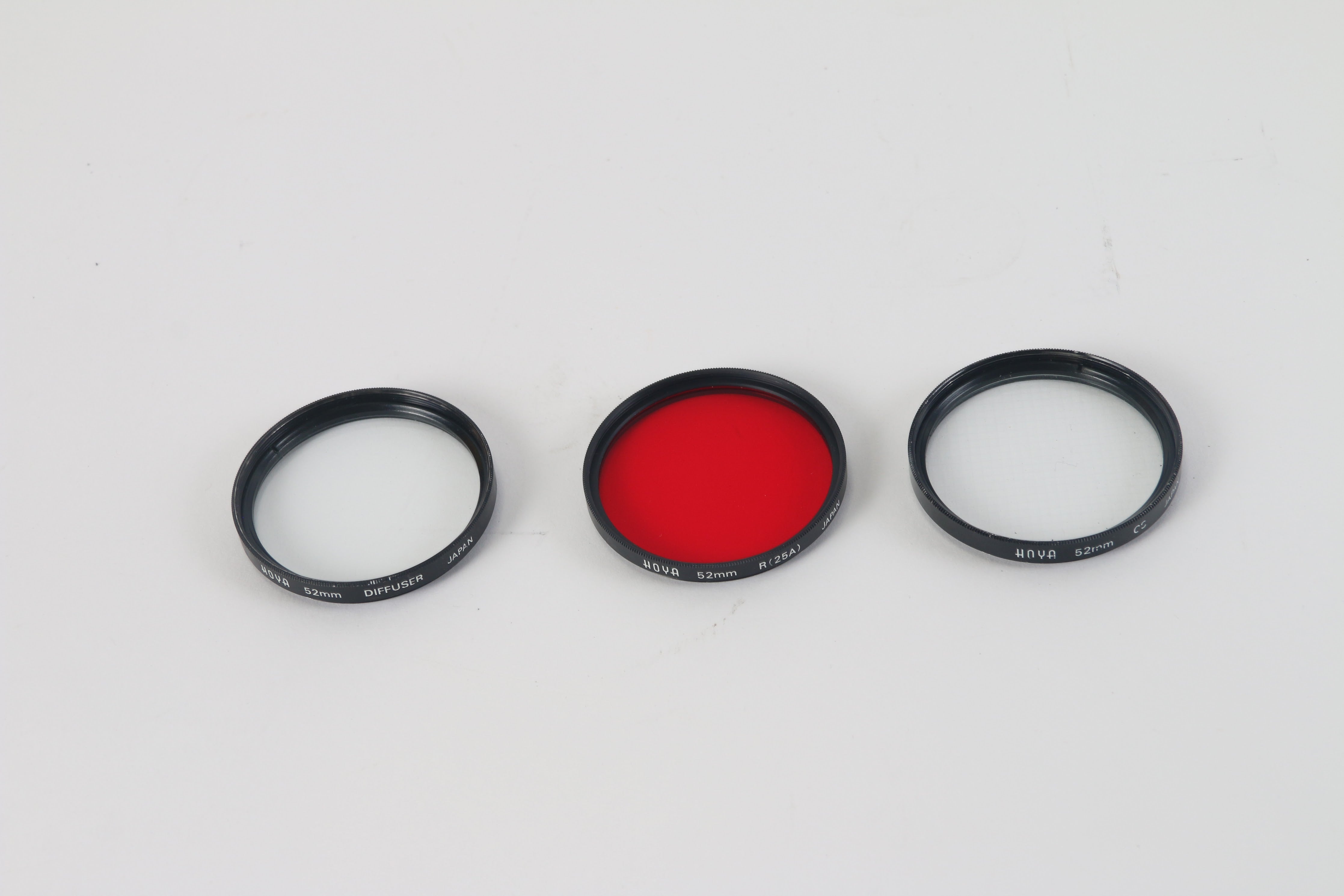 Hoya 52mm Filter Lens Lot of 3 (Assorted) – NTC Tech