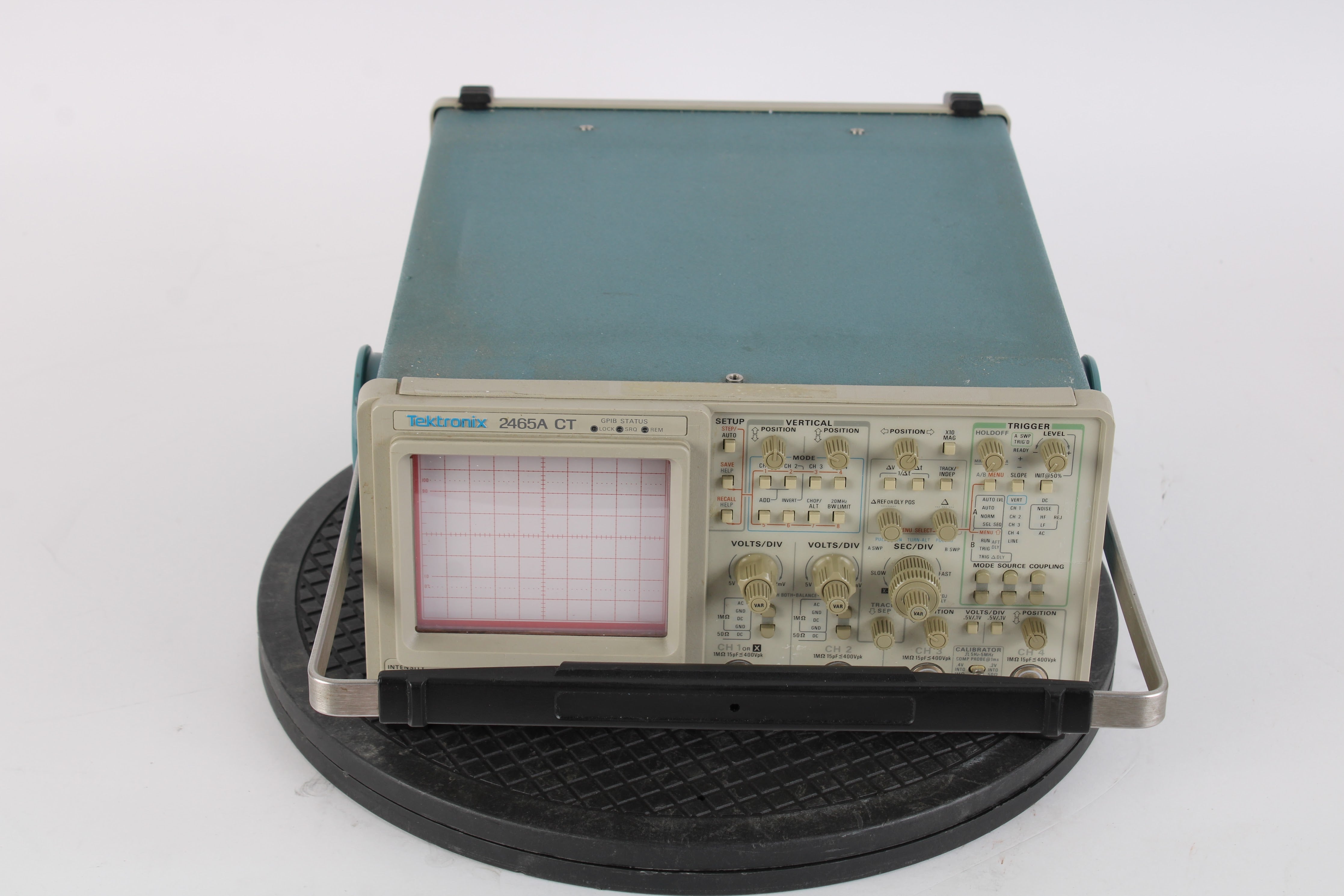 Tektronix 2465A CT 350MHz 4-Channel Analog Oscilloscope – NTC Tech