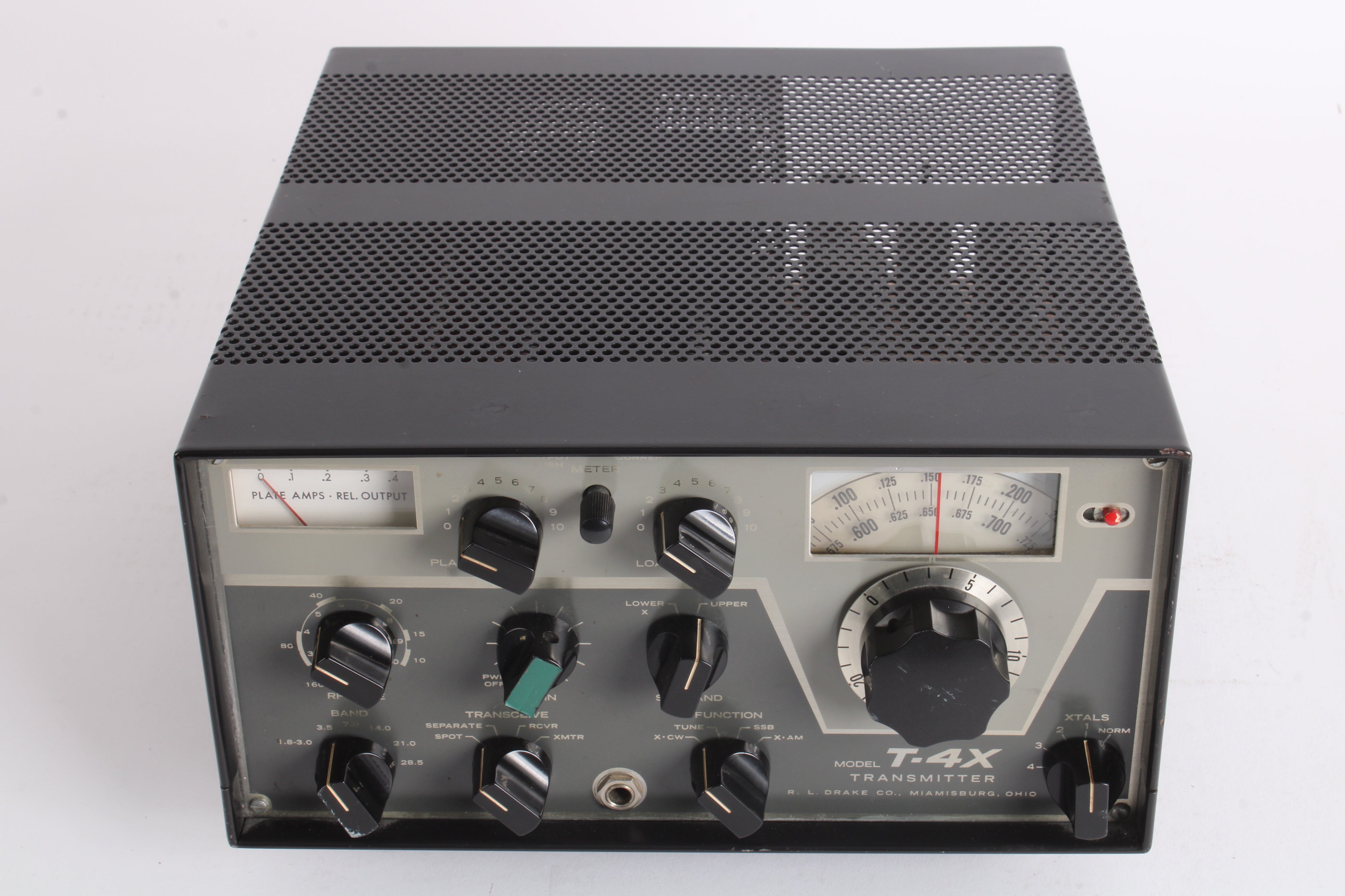 R.L. Drake Co Ham T-4X Amateur Radio Transmitter - AS IS For Parts ...