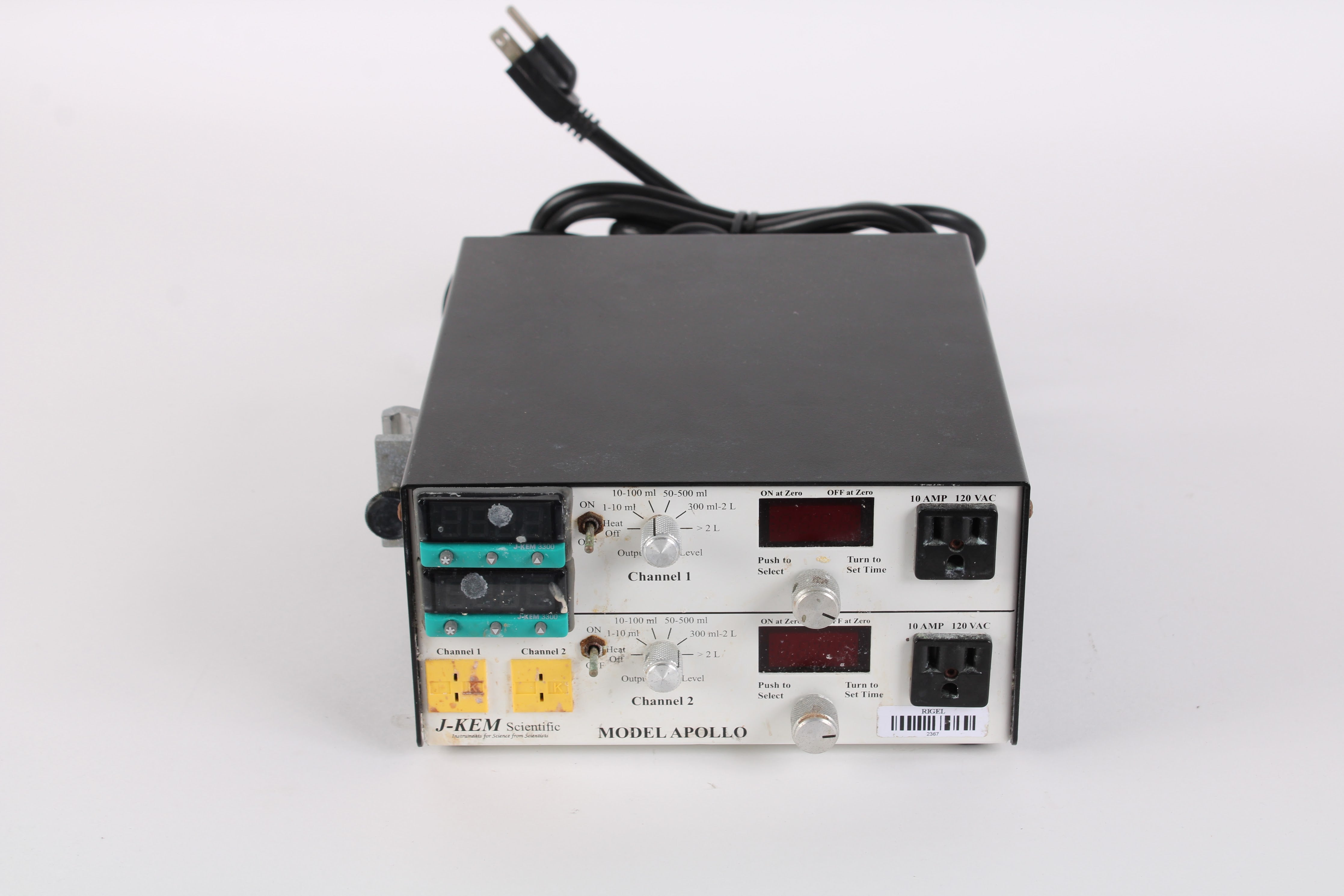 J-Kem Apollo Dual Channel Controller, T Thermocouple – NTC Tech