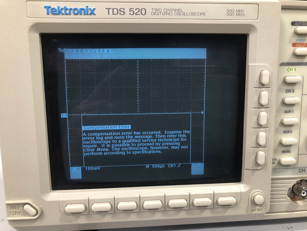 Tektronix TDS520 Two Channel Digitizing Oscilloscope - AS IS – NTC Tech