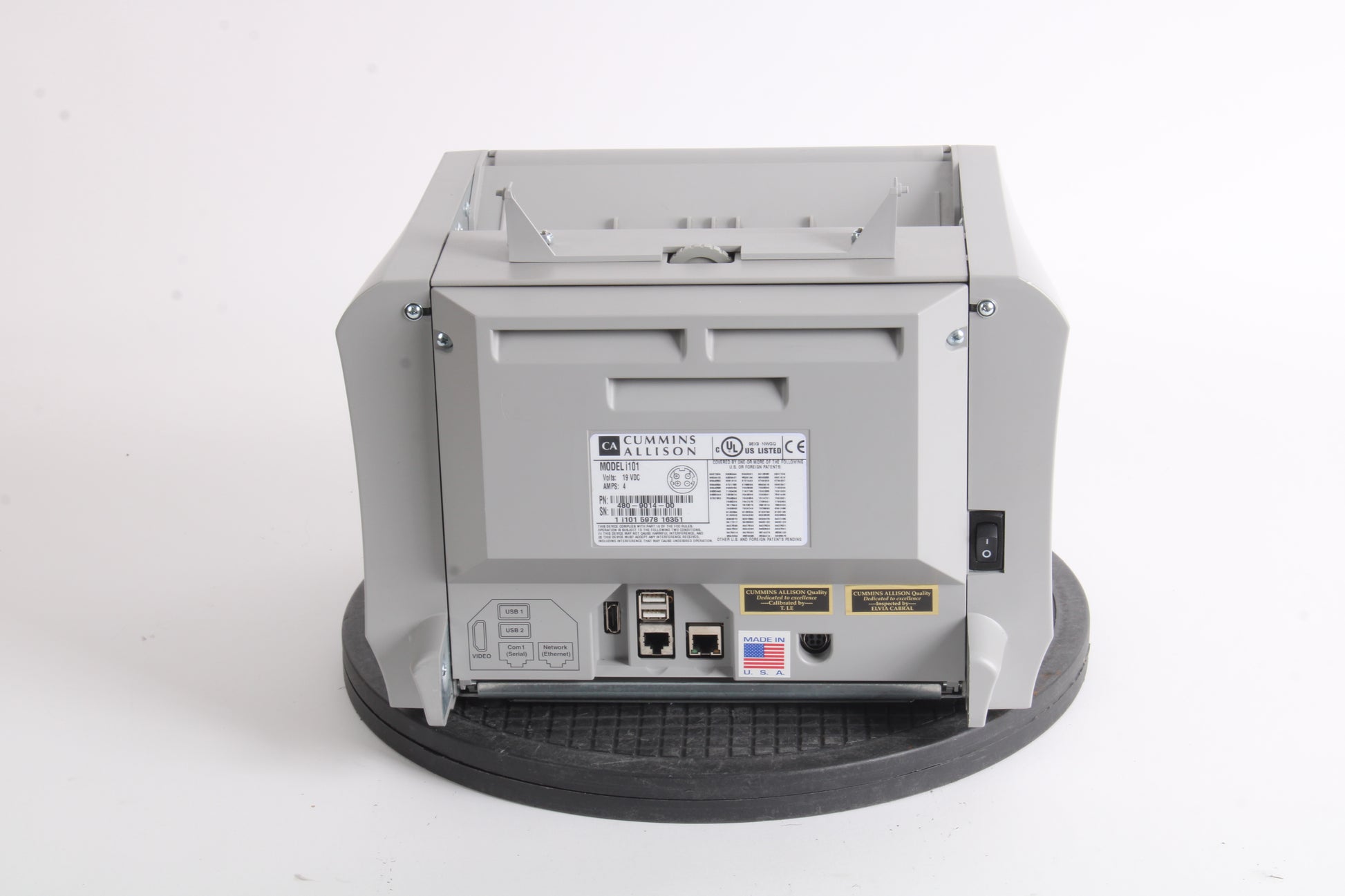 Cummins Allison i101 JetScan IFX i100 Automated Currency Counter With ...