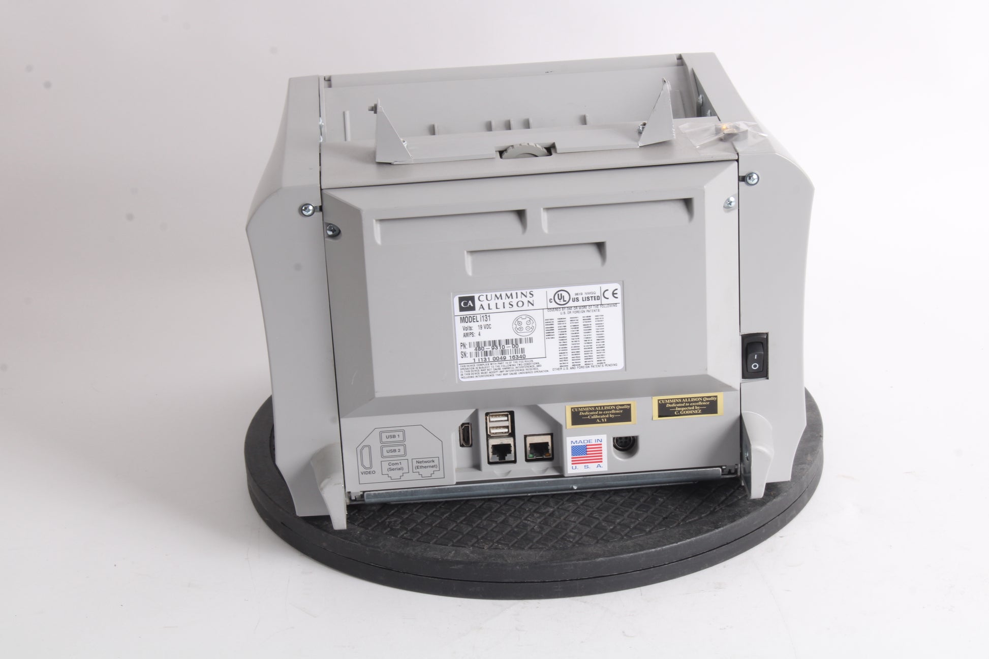 Cummins Allison i131 JetScan IFX i100 Automated Currency Counter - Gra ...