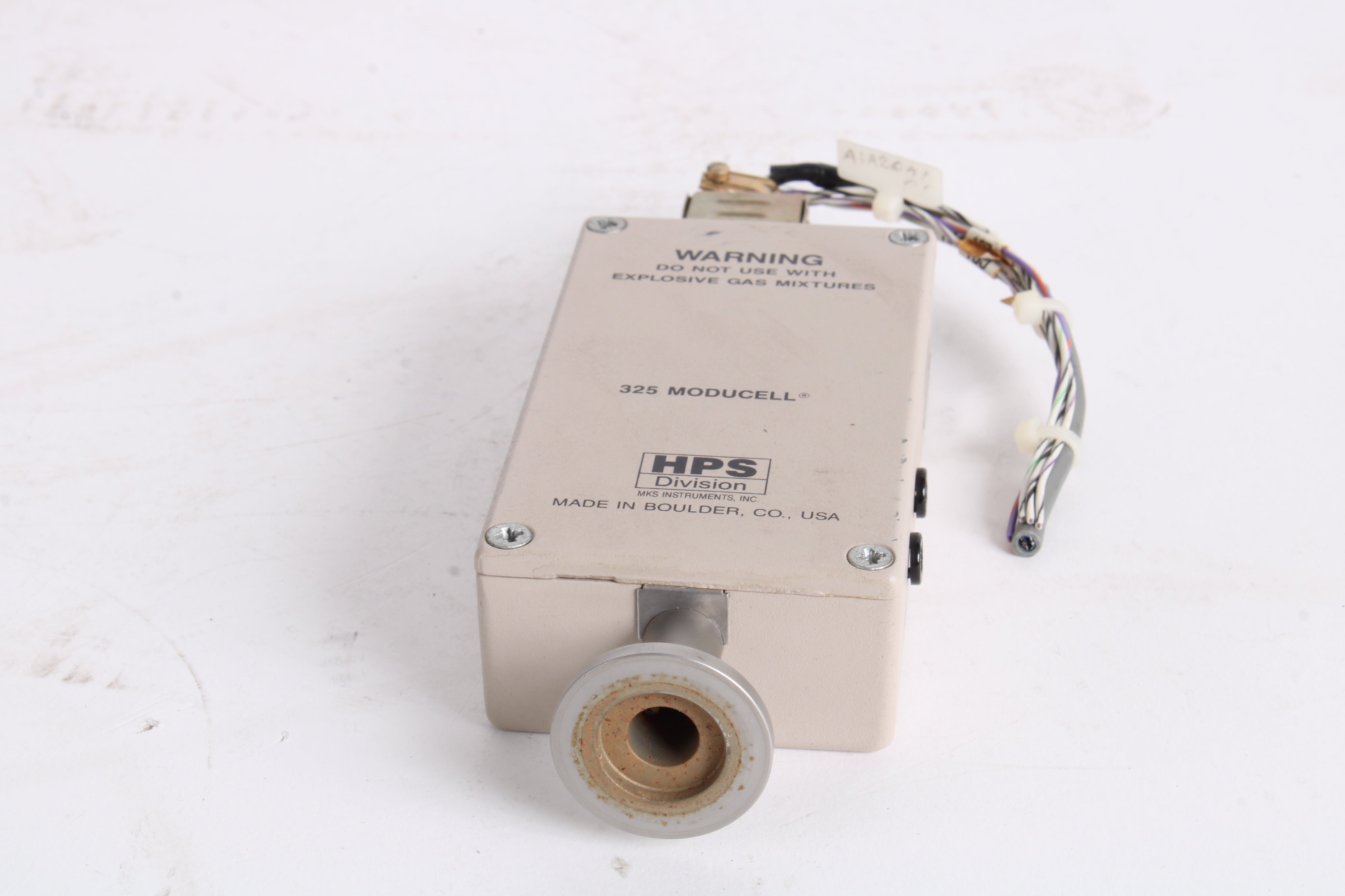 MKS HPS 325 Moducell Vacuum Sensor Transducer 103250010 - Cable Cut ...
