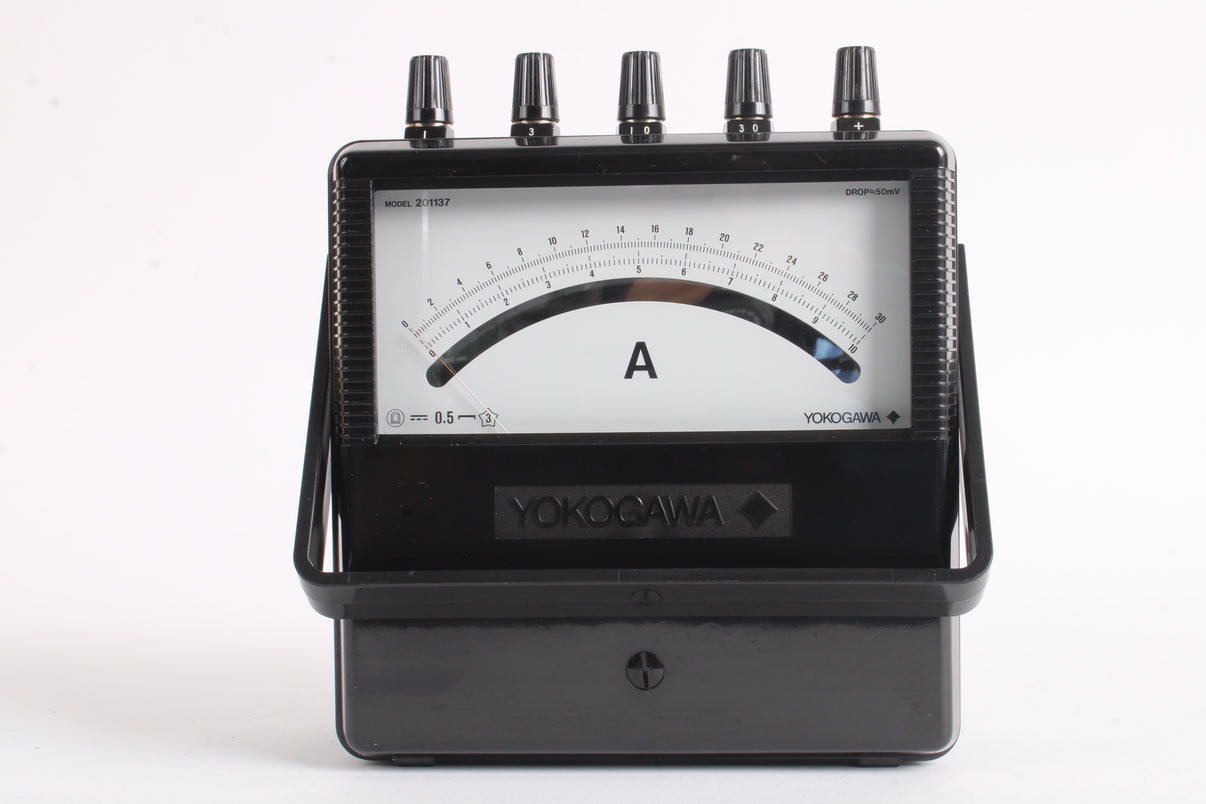 Yokogawa 201137 Portable DC Ammeter 1/3/10/30 A; 50 mV – NTC Tech