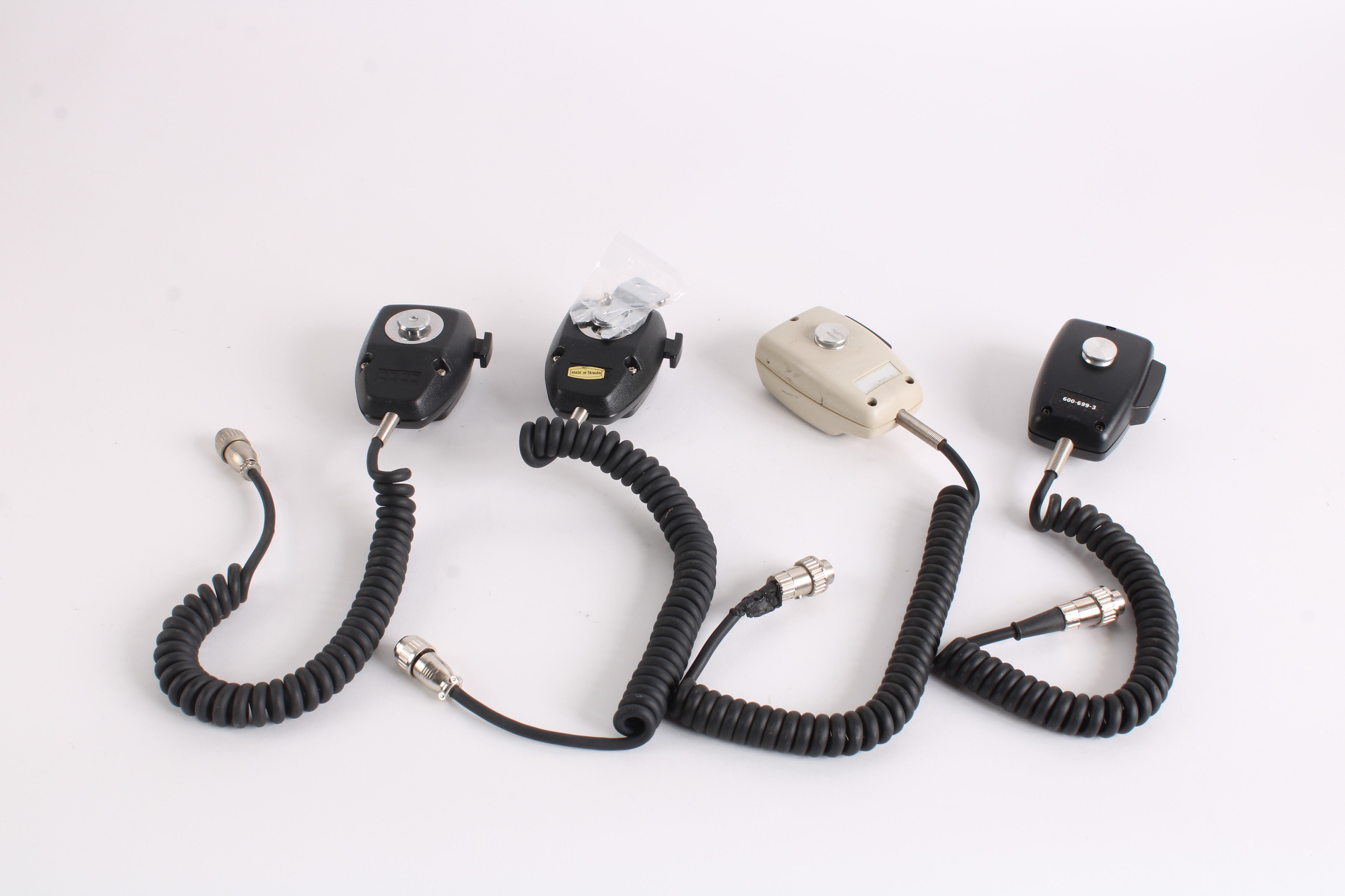 Regency 1x 600-699-1 & 1x 600-699-3 Microphone/2x Spectrum Microphone ...