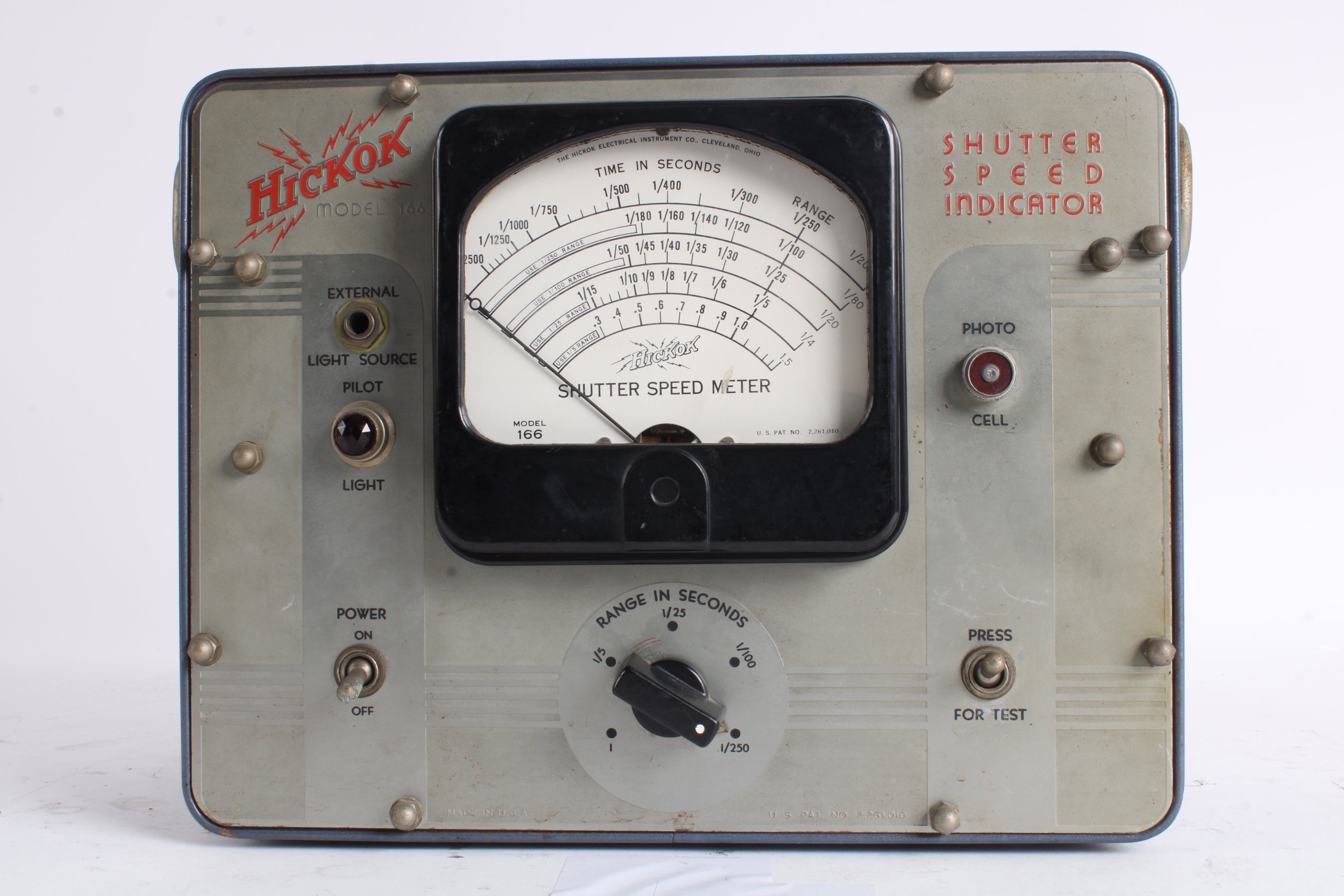 Hickok 166 Shutter Speed Indicator - Fair Condition – NTC Tech