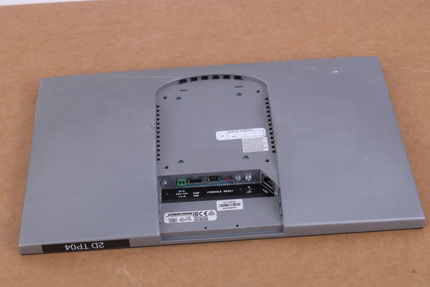 Crestron TS-1542-B-S 15.6 In. HD Touch Screen Panel - Crack in Glass S ...