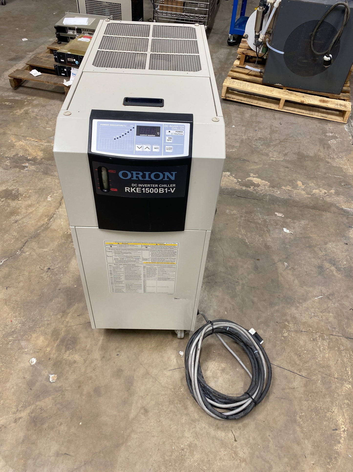 Orion RKE1500B1-v-G2-SP Compact DC Inverter Chiller – NTC Tech