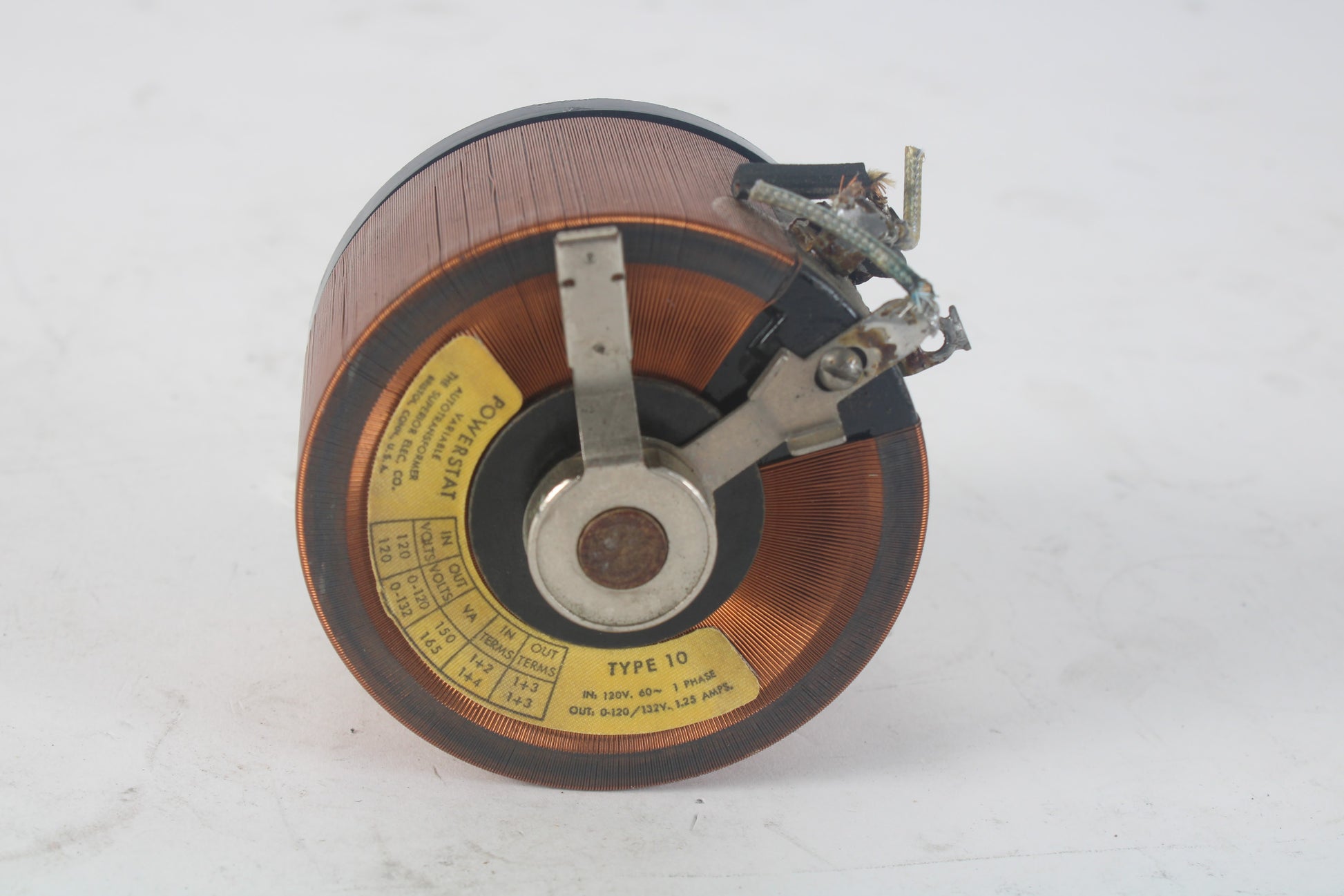 Superior Electric Type 10 PowerStat Variable Transformer - Cracked Cas ...
