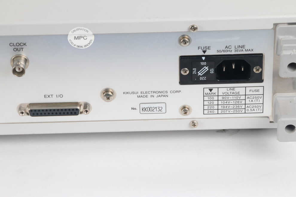Kikusui KSG3421 RDS/RBDS Stereo Signal Generator – NTC Tech