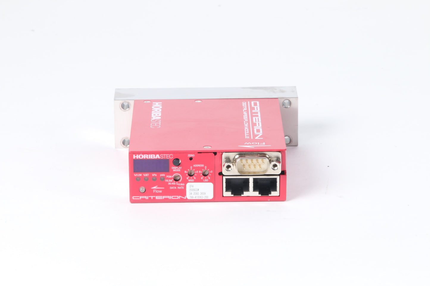 Horiba Stec D219-SCT, CF4 200 SCCM Mass Flow Controller – NTC Tech