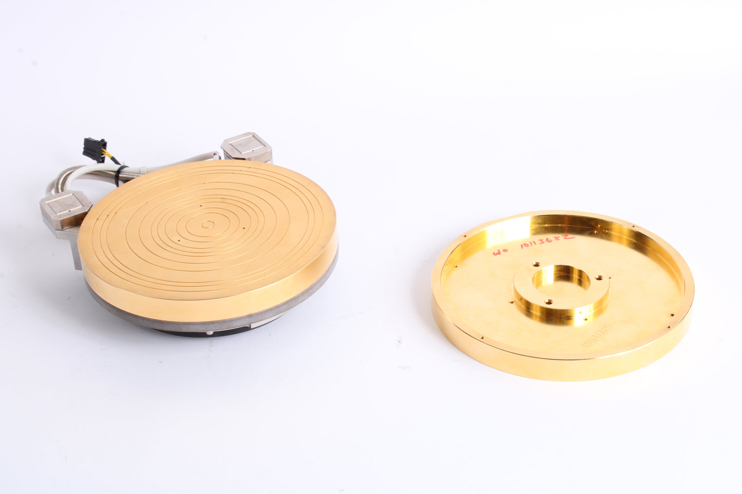 Unbranded 8" Gold Color Wafer Chuck - Set of 2 – NTC Tech