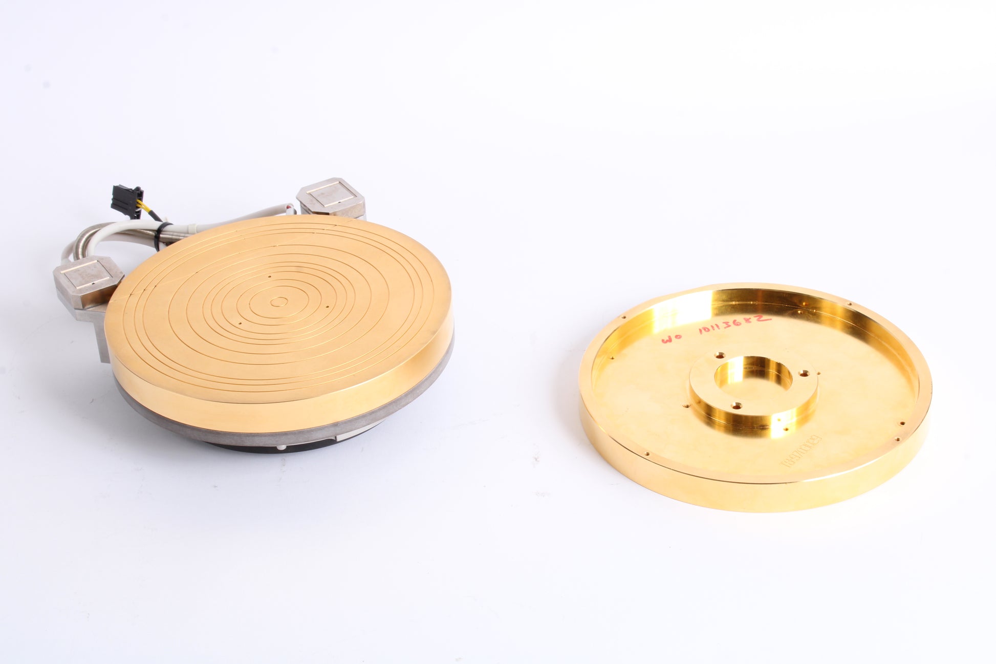 Unbranded 8" Gold Color Wafer Chuck - Set of 2 – NTC Tech