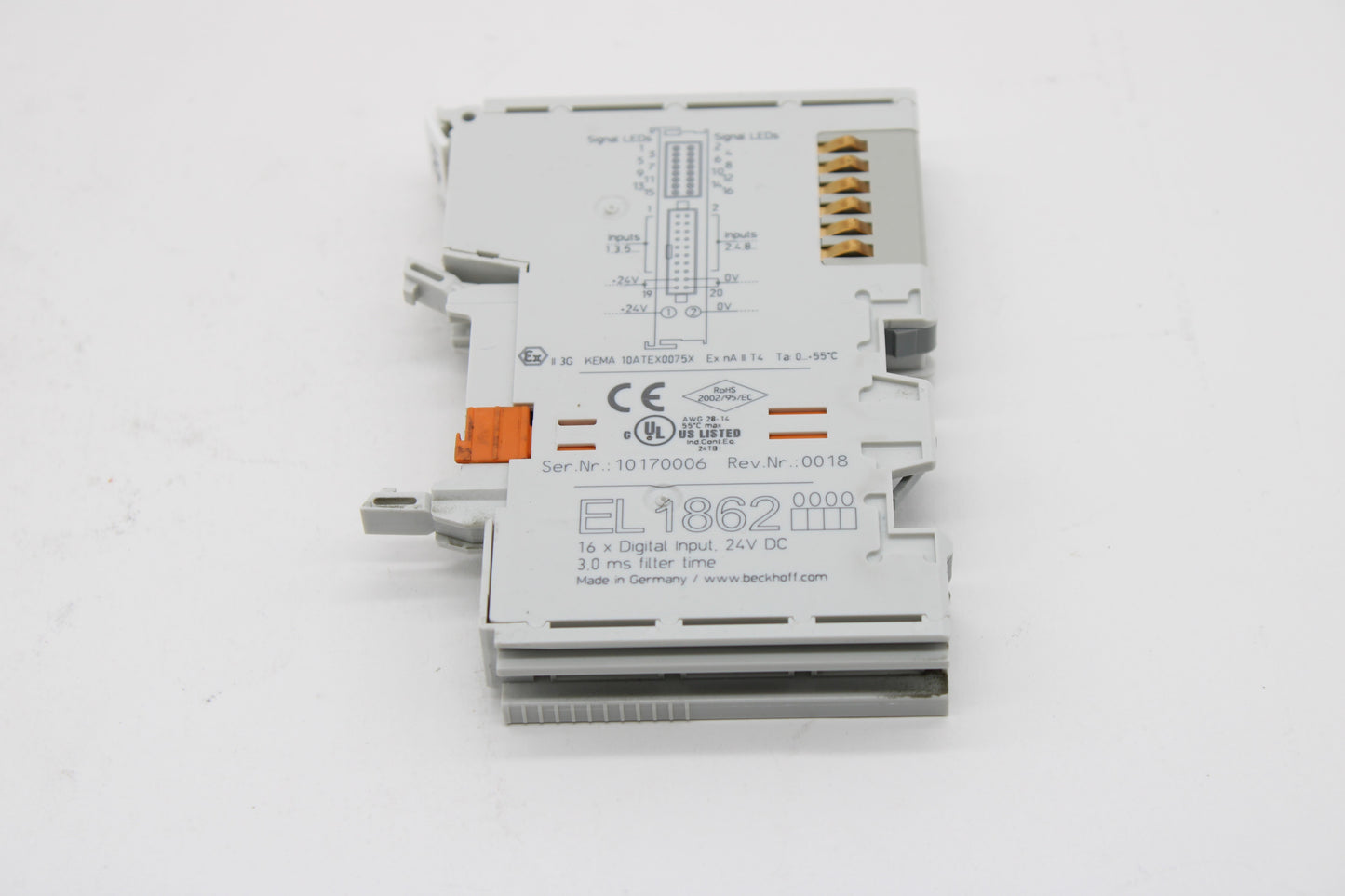 Beckhoff EL1862 16x Digital Input Module – NTC Tech