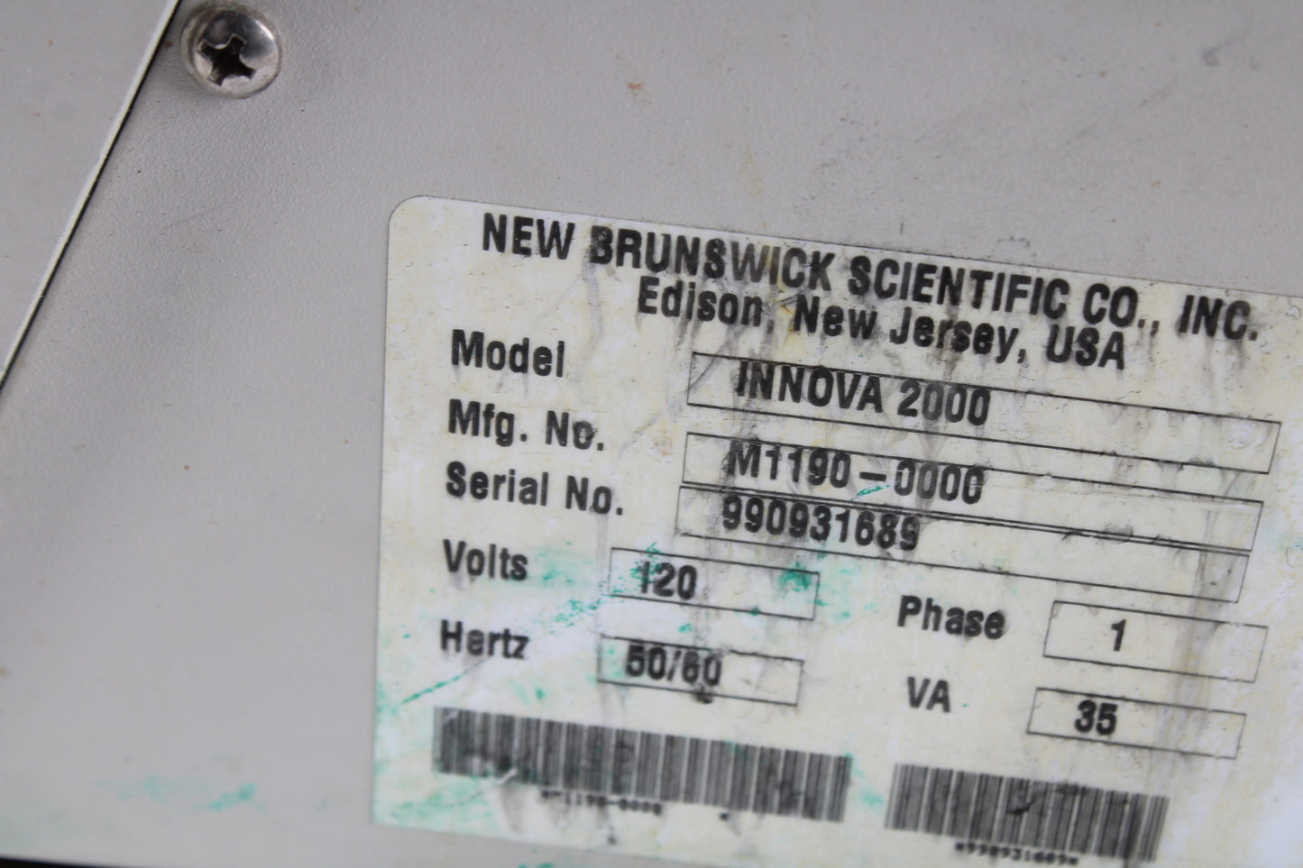 New Brunswick Scientific Innova 2000 Platform Open Air Shaker - Fair C ...