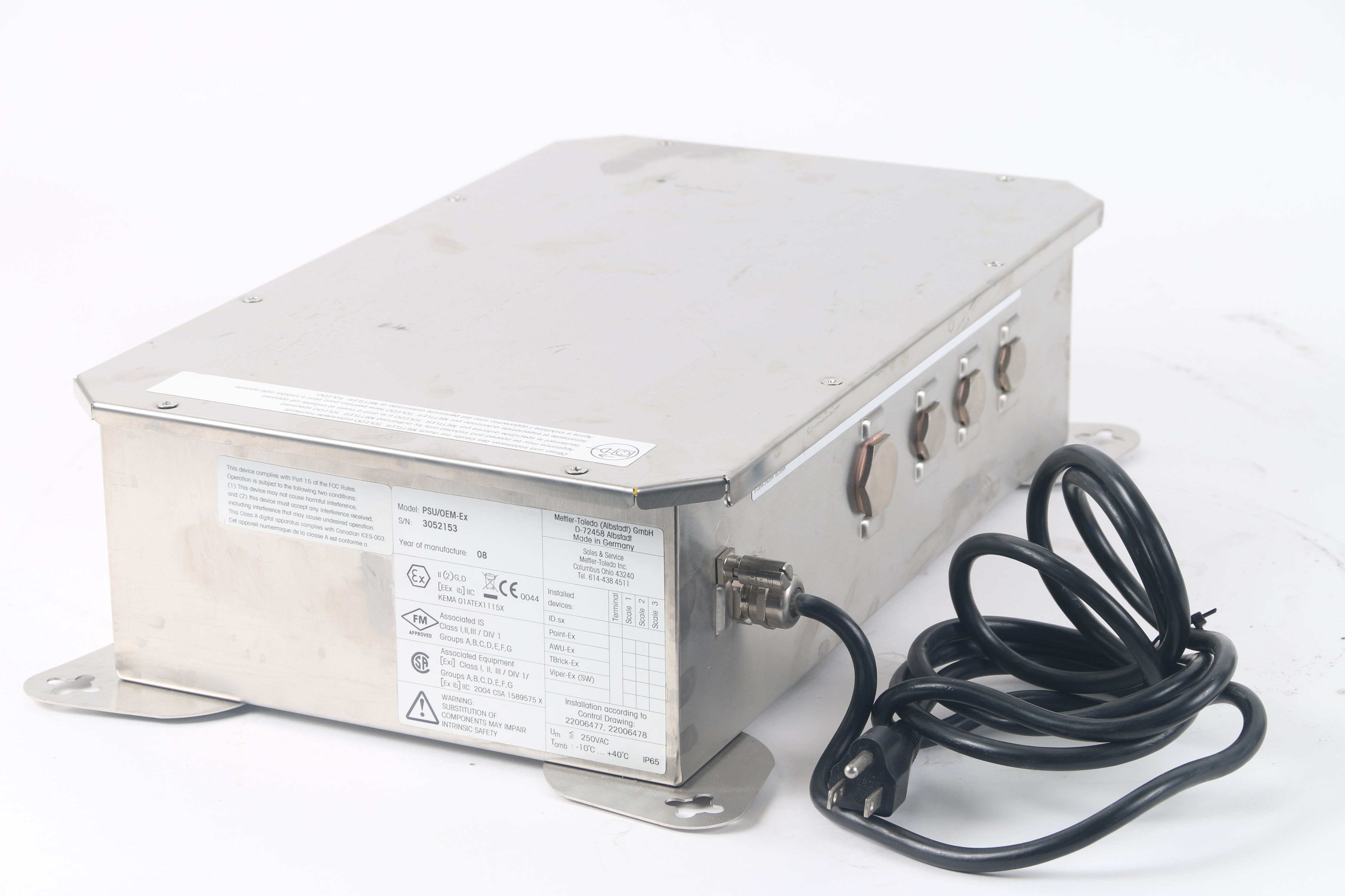 Mettler-Toledo PSU/OEM-Ex 100VAC-240VAC Power Supply – NTC Tech