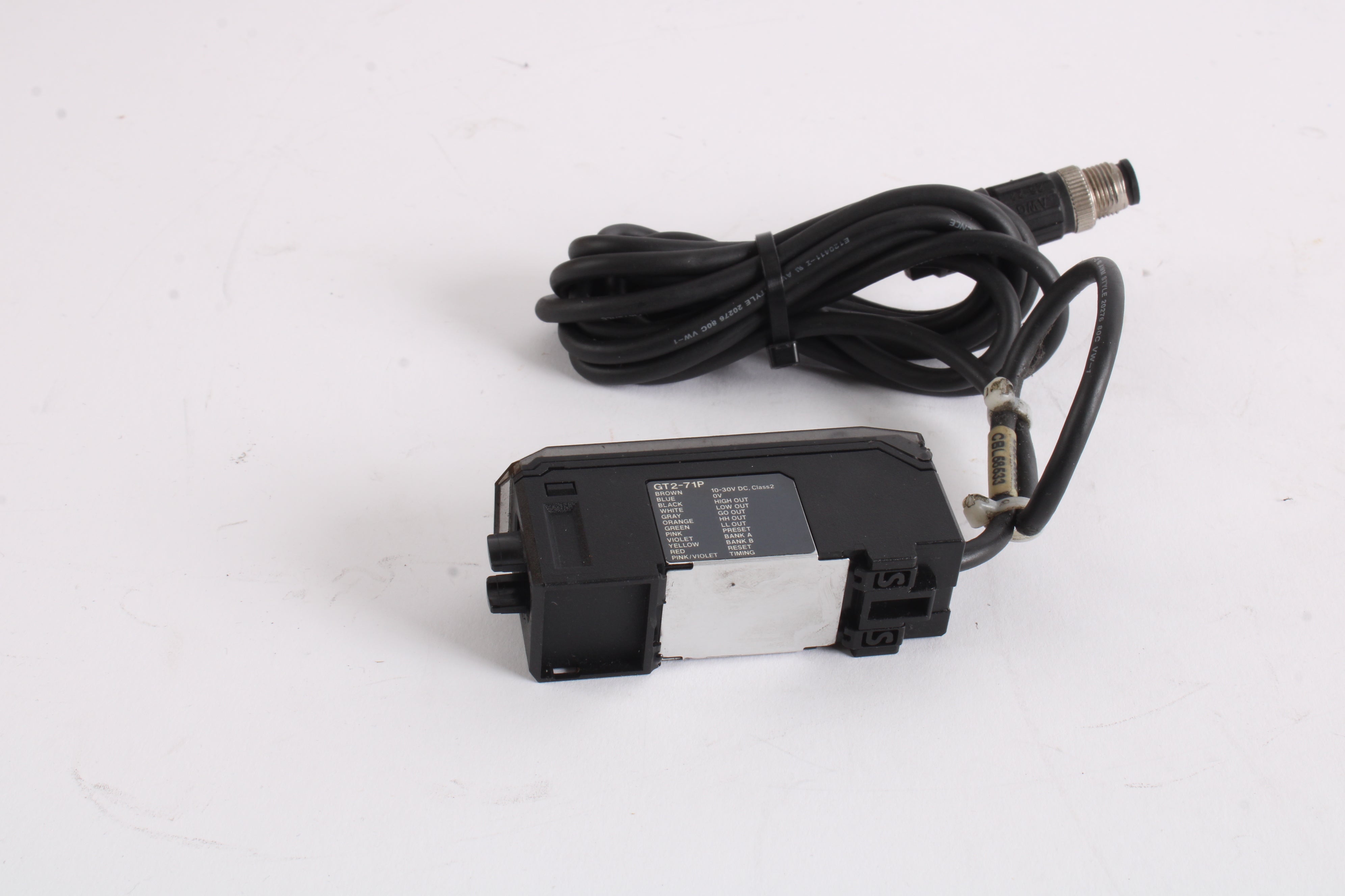 Keyence GT2-71P Amplifier Unit, DIN Rail Type, PNP – NTC Tech