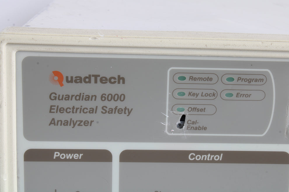 QuadTeach Guardian 6000 Electrical Safety Analyzer - AS IS – NTC Tech