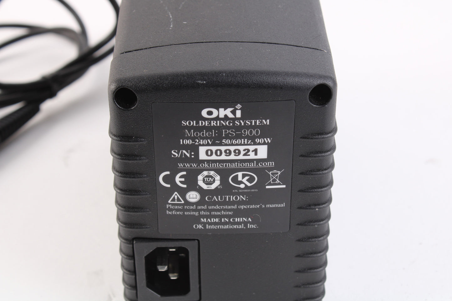 OKI PS-900 60 Watt Single Output SmartHeat Soldering System - Missing – NTC Tech