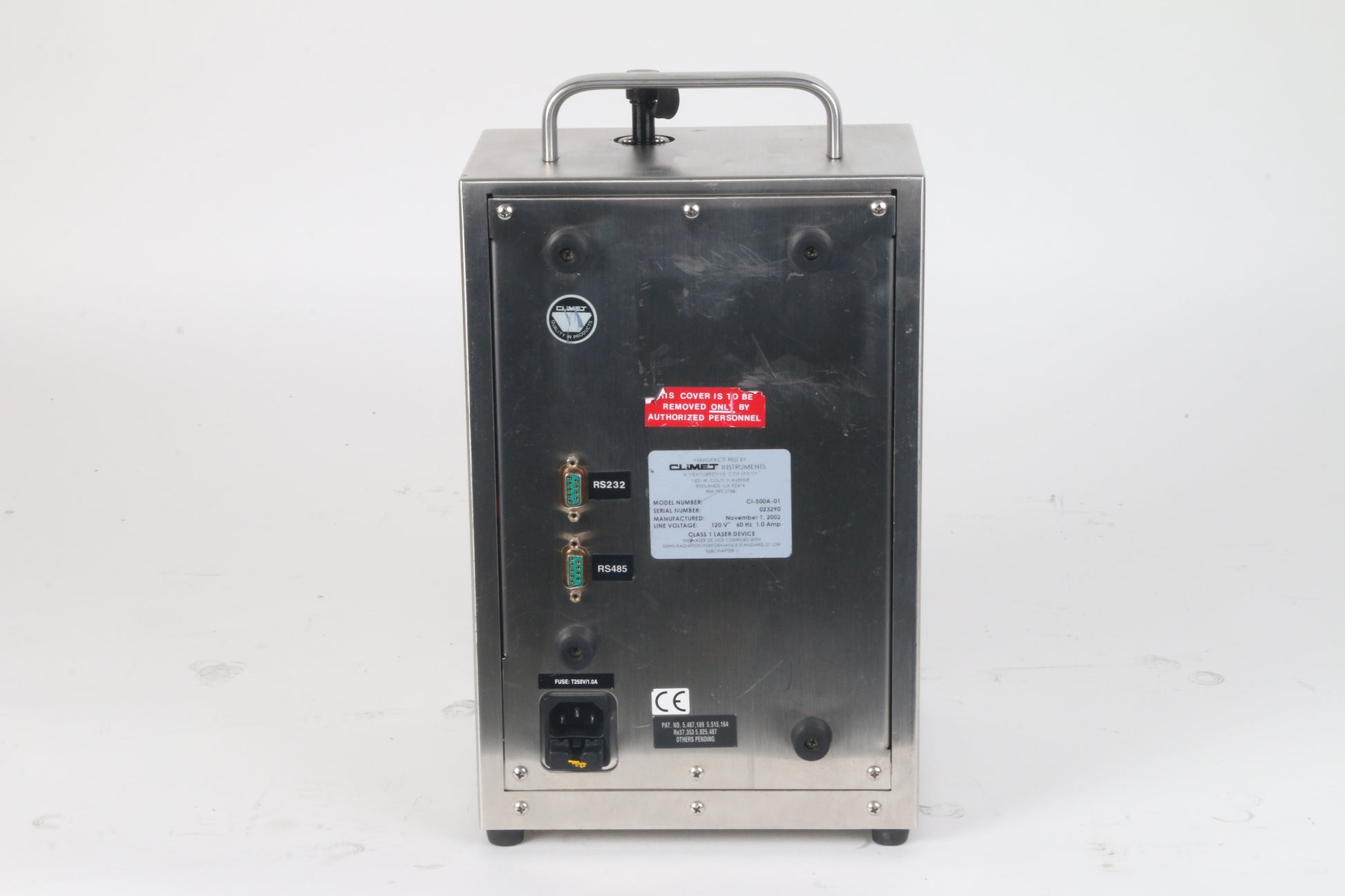 AS IS Climet CI-500A-01 CI-500 Portable Laser Particle Counter – NTC Tech